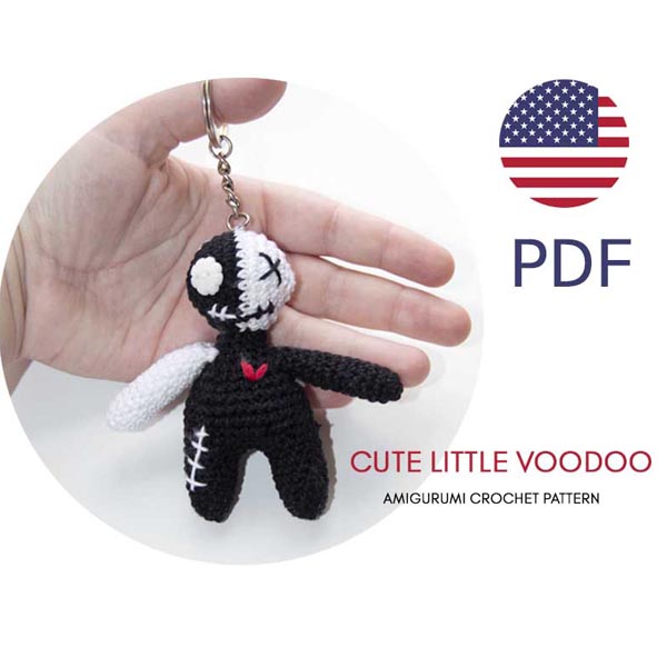 Crochet Pattern PDF, Voodoo Doll pattern | Inspire Uplift