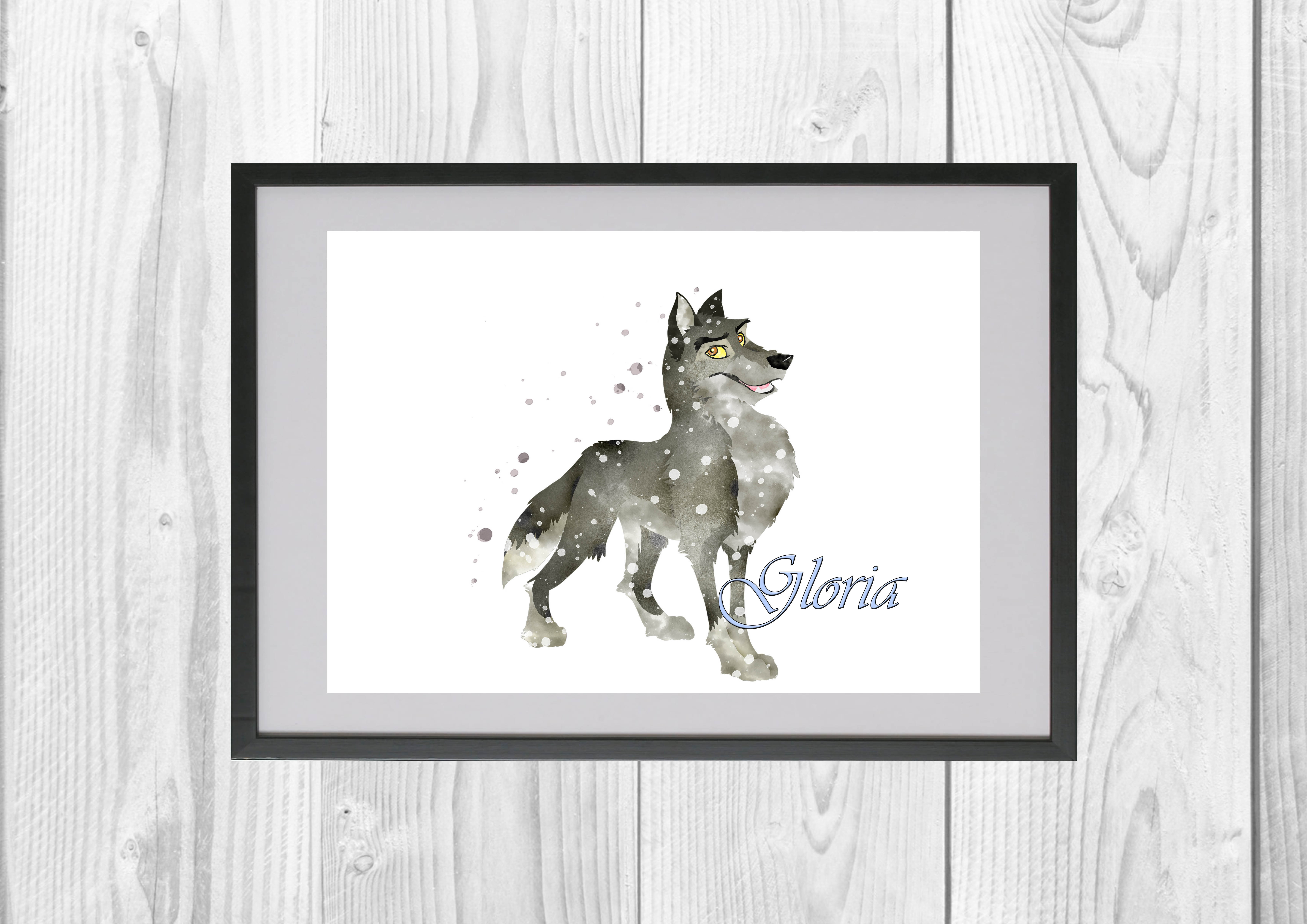 Balto Set Disney Art Print Digital Files decor nursery room | Inspire ...