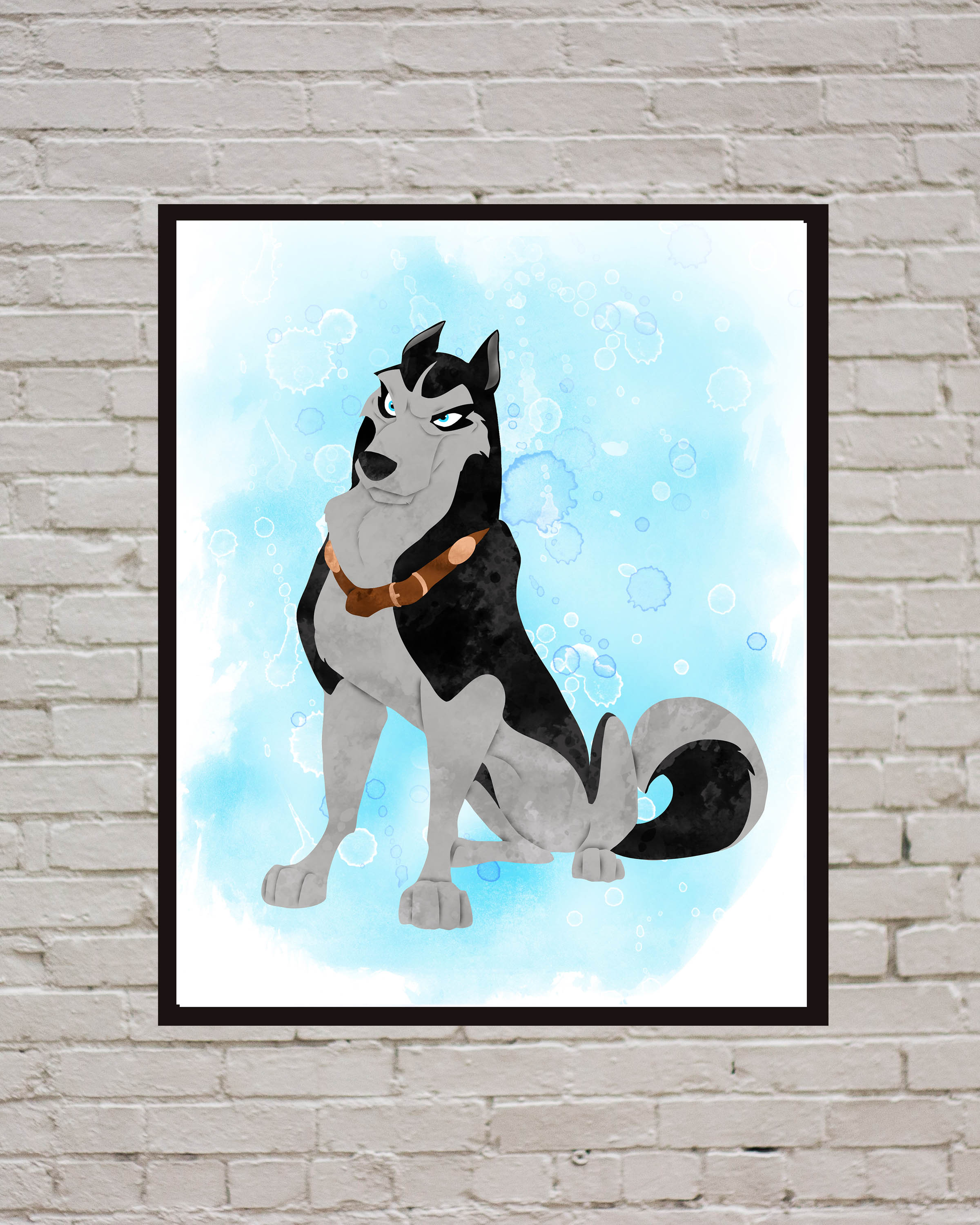Balto Disney Art Print Digital Files decor nursery room wate | Inspire ...