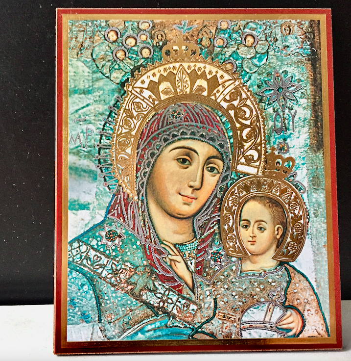 Our Lady of Bethlehem | Gold and Silver foiled lithography | - Inspire ...