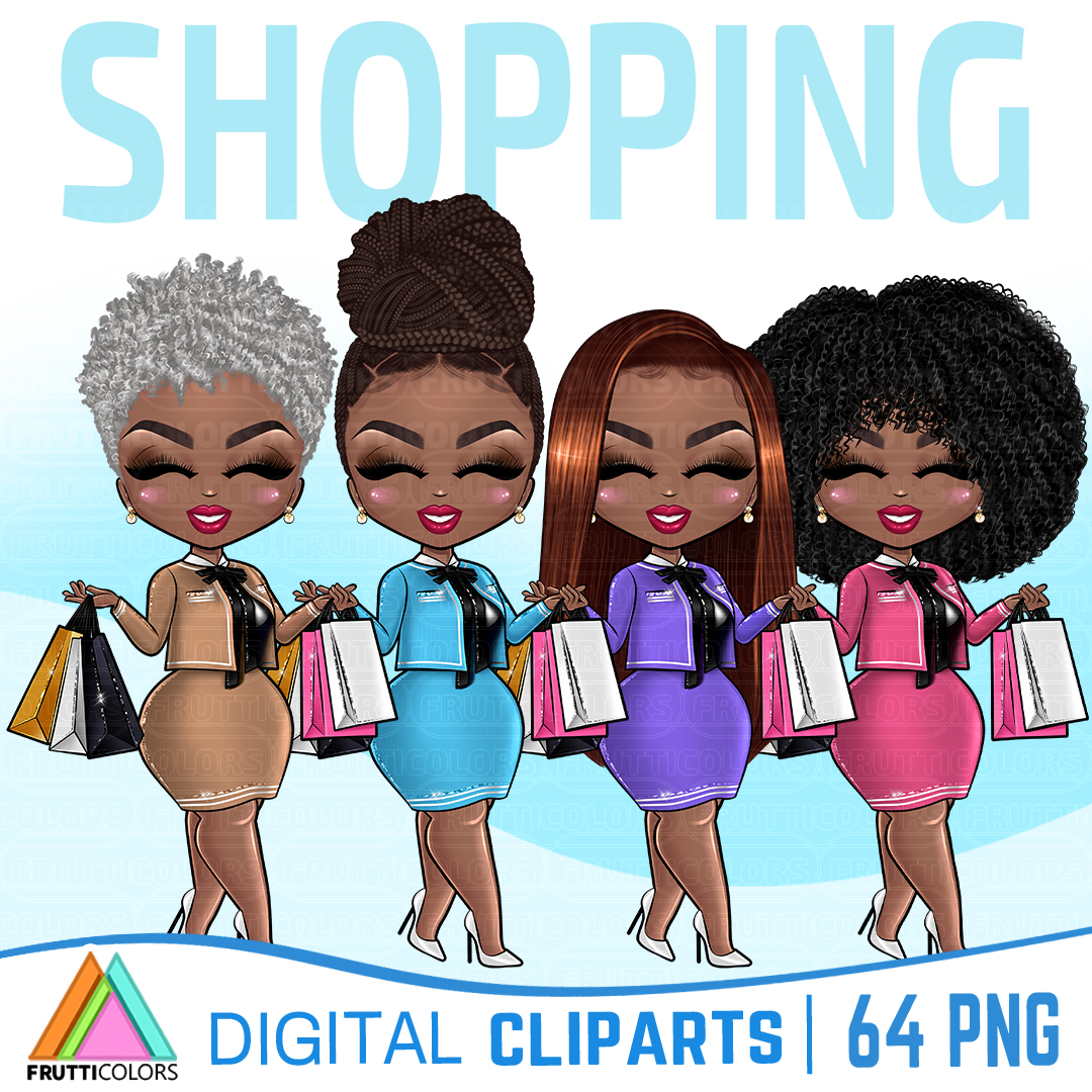 African American Baby Doll Clipart