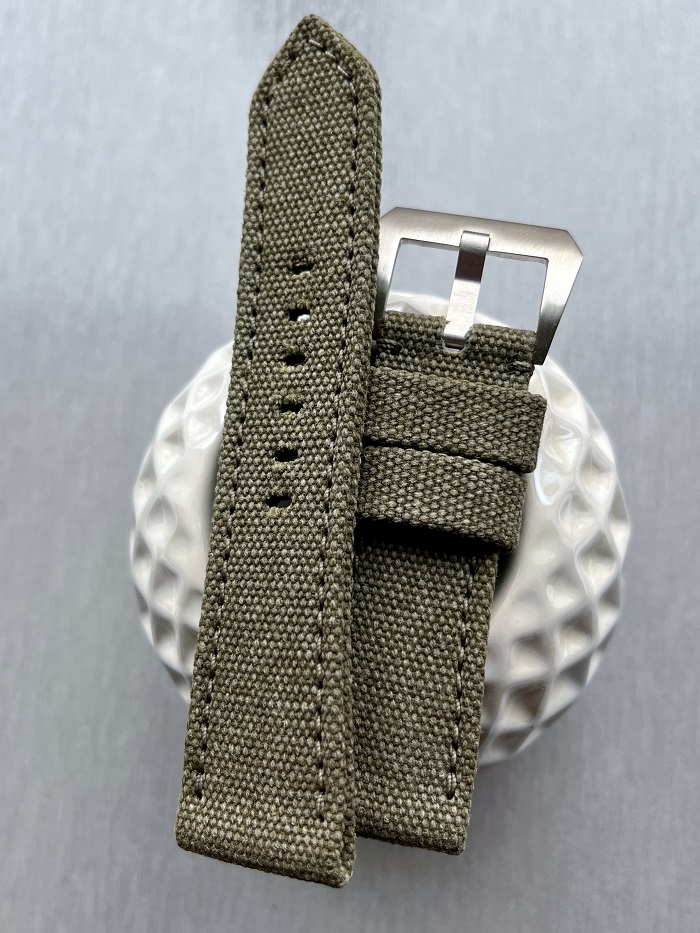 Ready strap Canvas double rolled sand khaki | Inspire Uplift