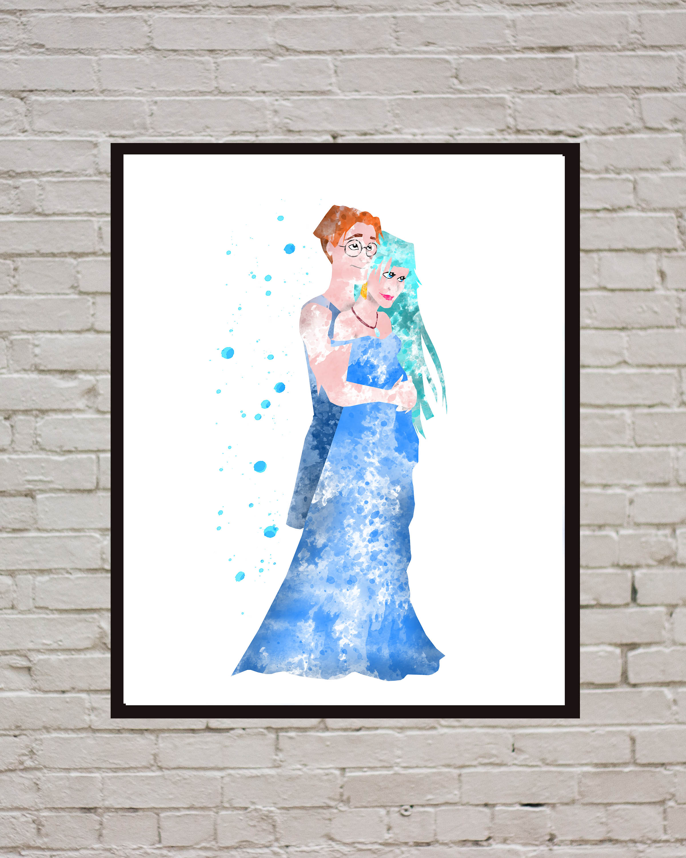 Atlantis The Lost Empire Disney Art Print Digital Files deco | Inspire ...