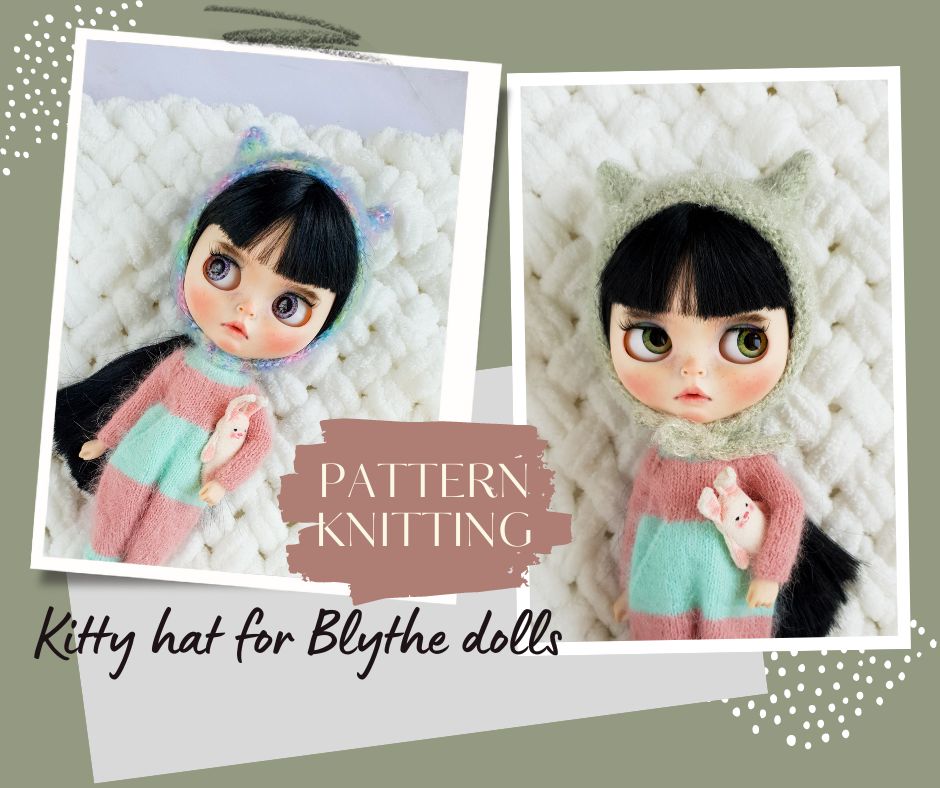 Blythe clothes pattern pdf, Blythe hat pattern, Blythe hat - Inspire Uplift