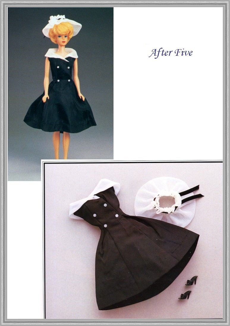 Digital - Vintage Barbie Sewing Pattern - Wardrobe Clothes f | Inspire ...