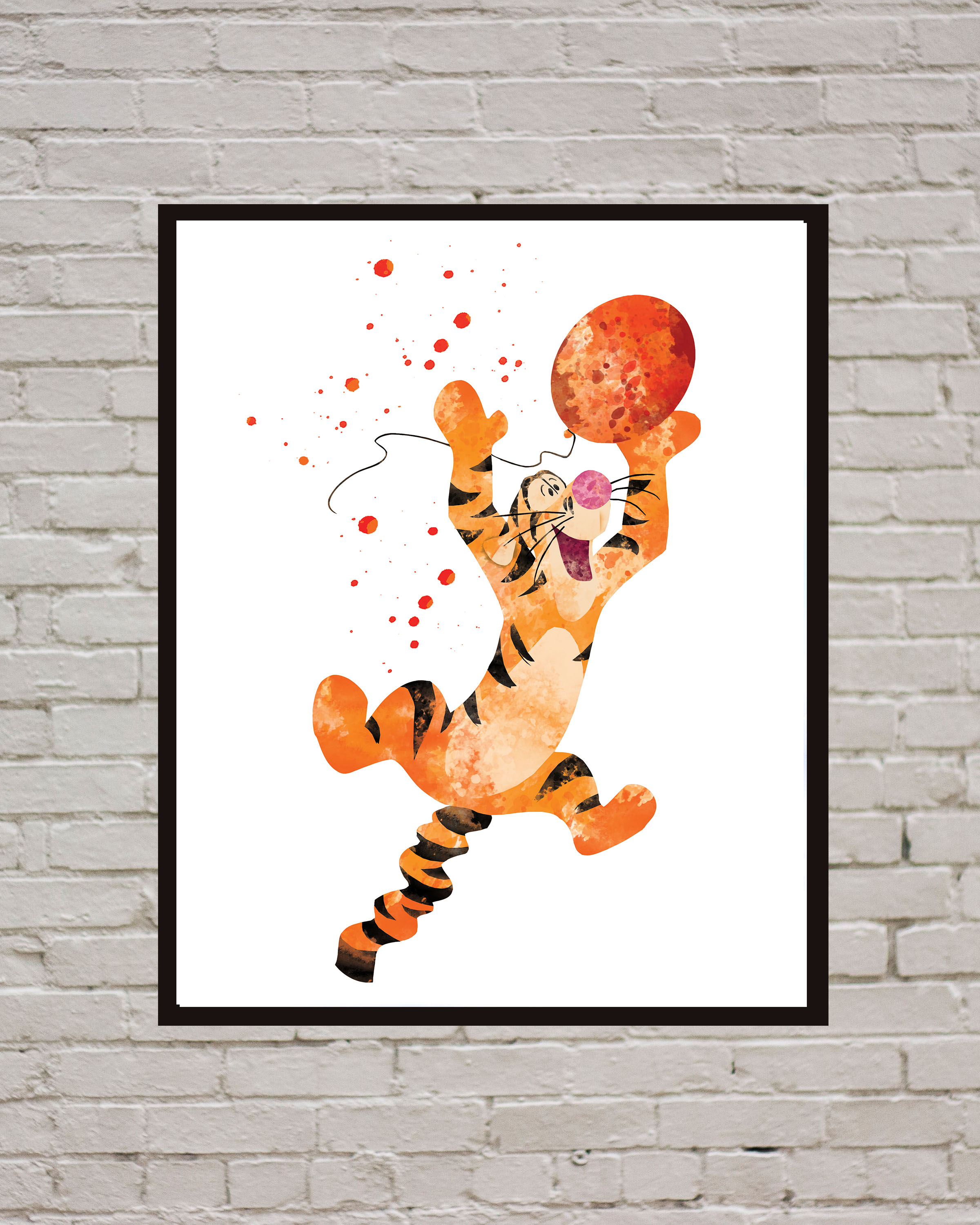 Winnie the Pooh Disney Art Print Digital Files nursery room - Inspire ...