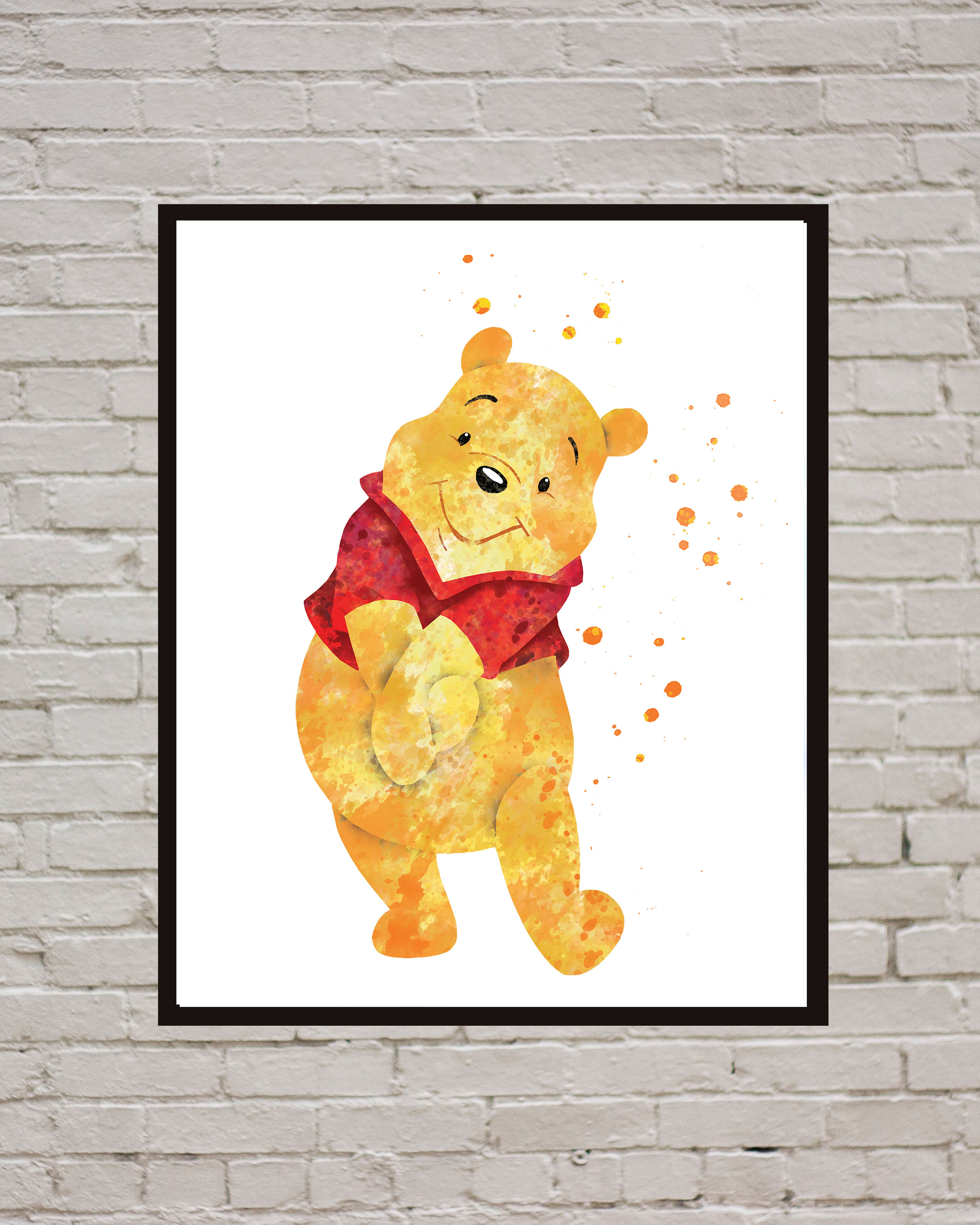 Winnie the Pooh Disney Art Print Digital Files nursery room | Inspire ...