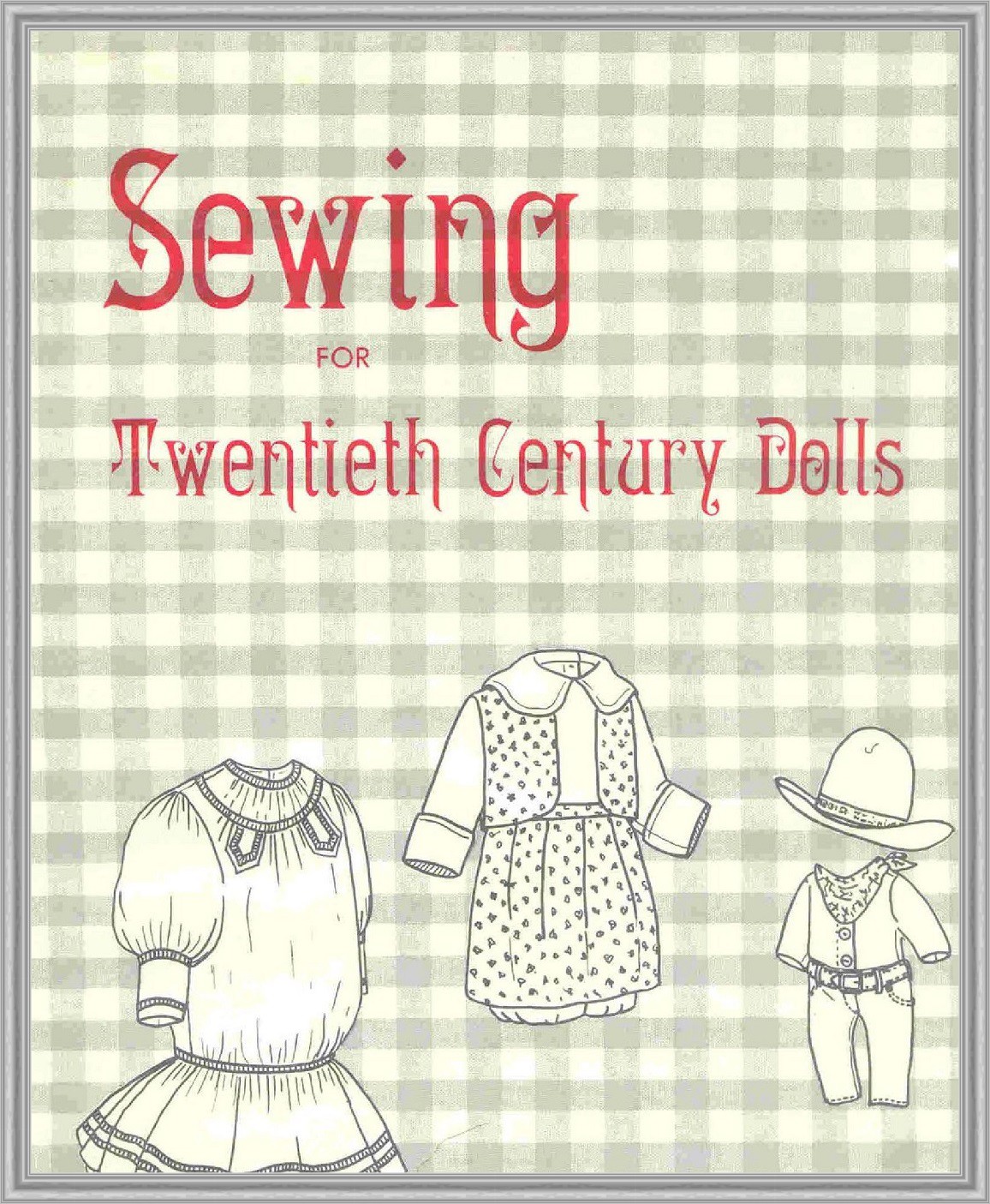 Digital - Vintage Dolls Sewing Pattern - Sewing Twentieth Ce | Inspire ...