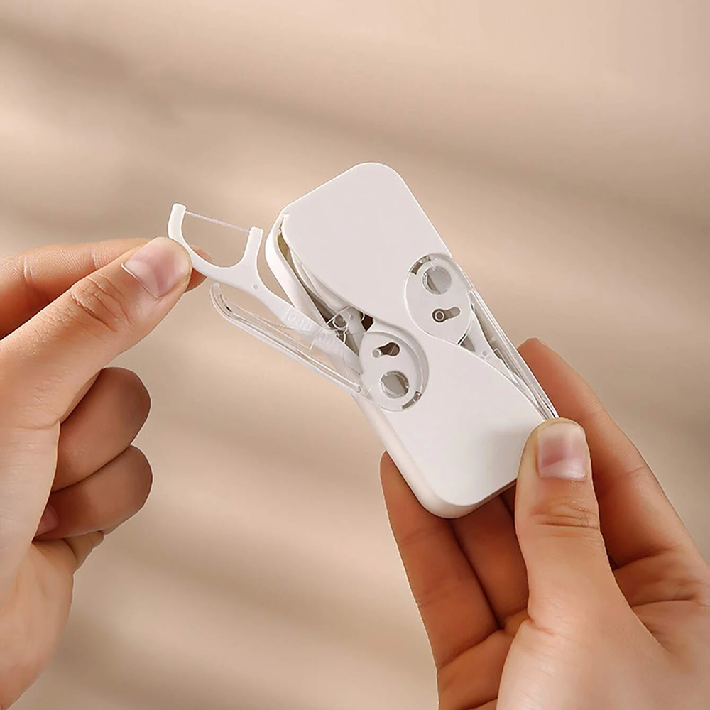Portable Dental Floss Picks Dispenser | Inspire Uplift