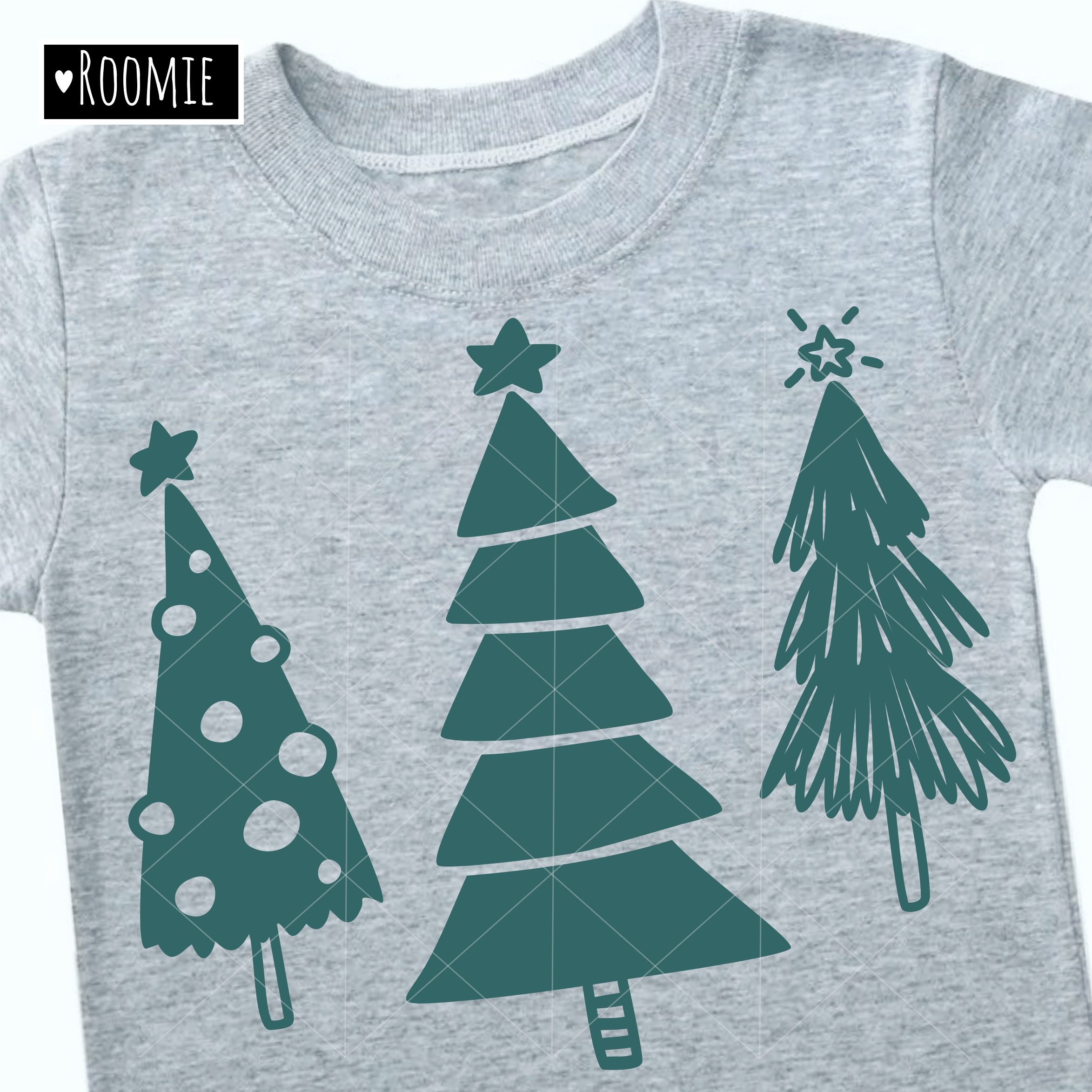 Primitive Christmas Tree Clipart