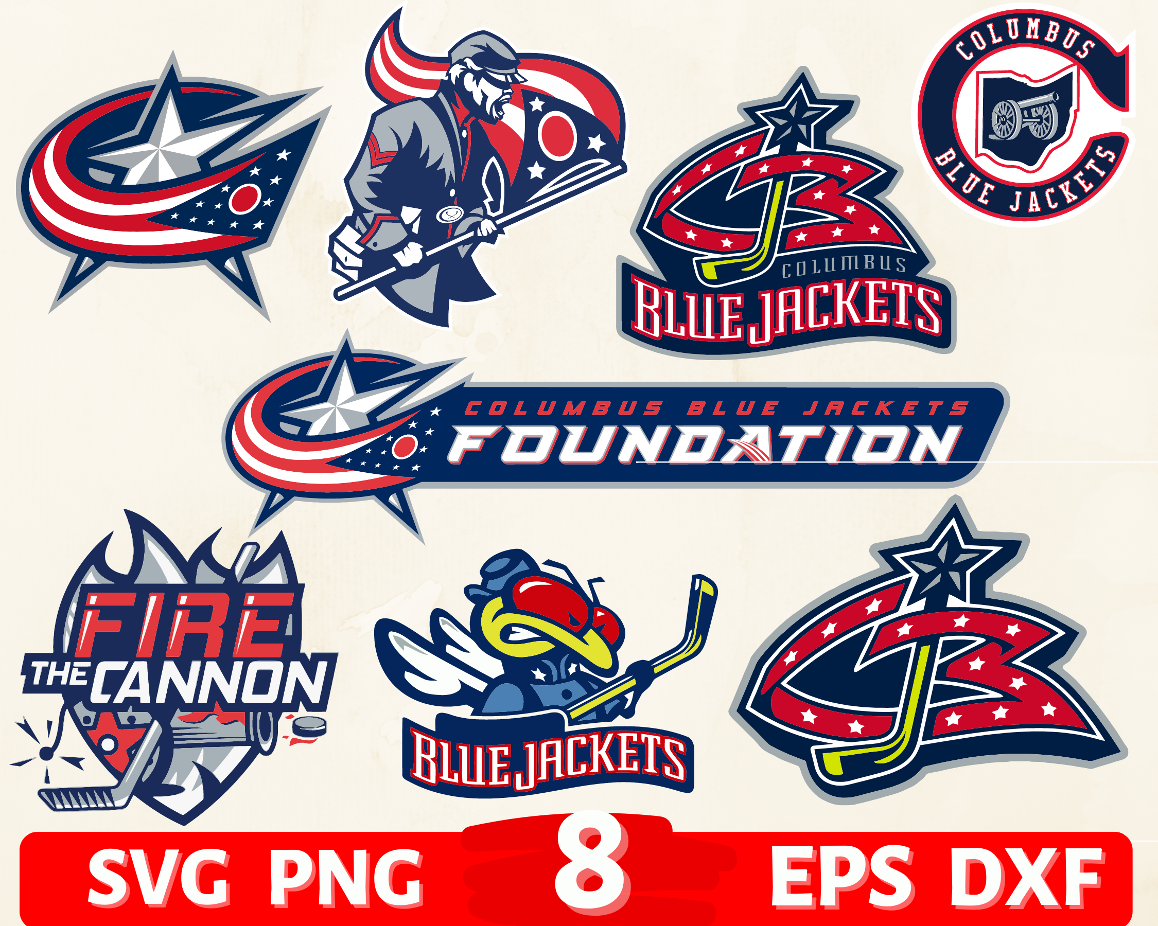 Digital Download, Columbus Blue Jackets svg, Columbus Blue J | Inspire ...