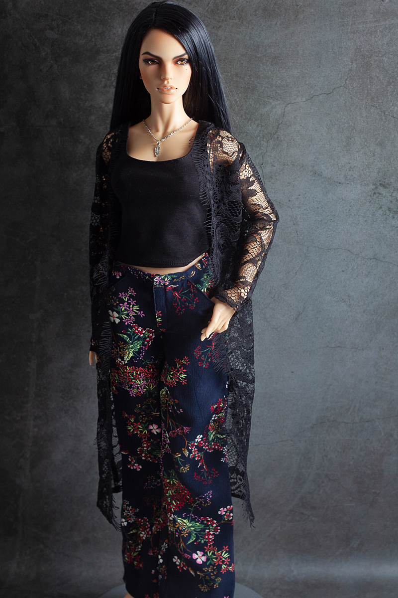 Iplehouse EID SID SD BJD Clothes - Floral wide pants | Inspire Uplift