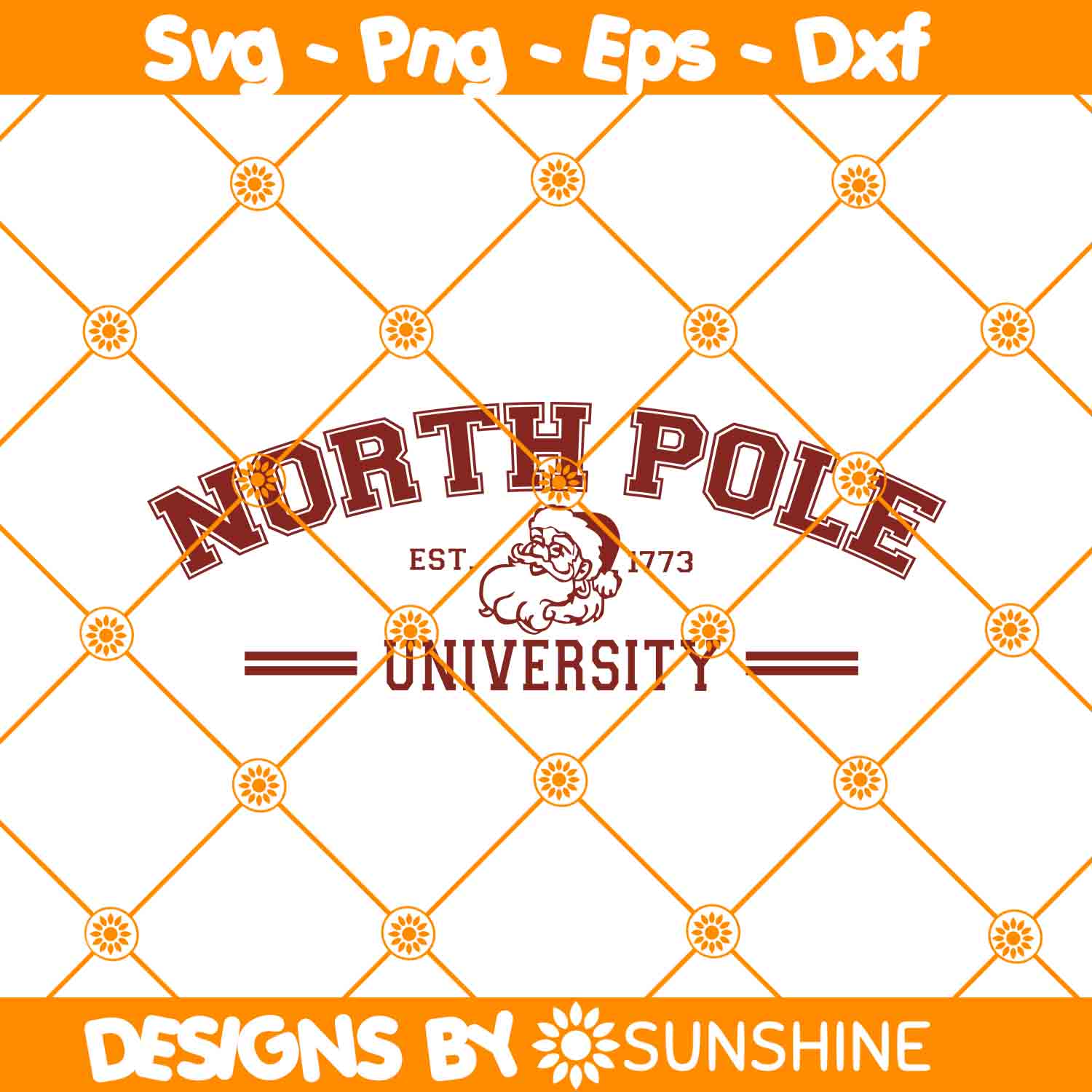 North Pole University SVG, Christmas Shirt svg, Christmas SV | Inspire ...
