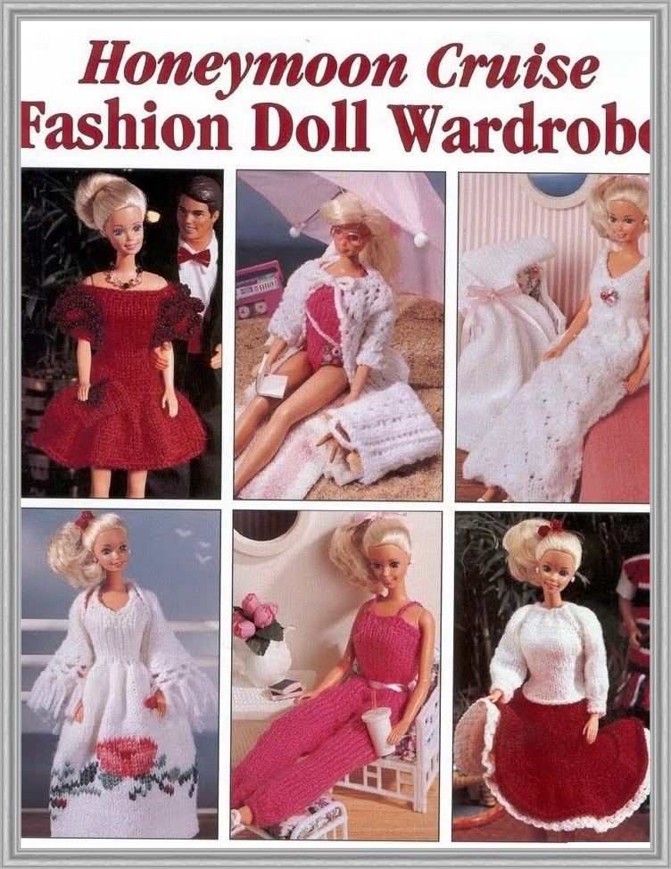 Digital - Vintage Barbie Knitting Pattern - Knitting Patter - Inspire ...