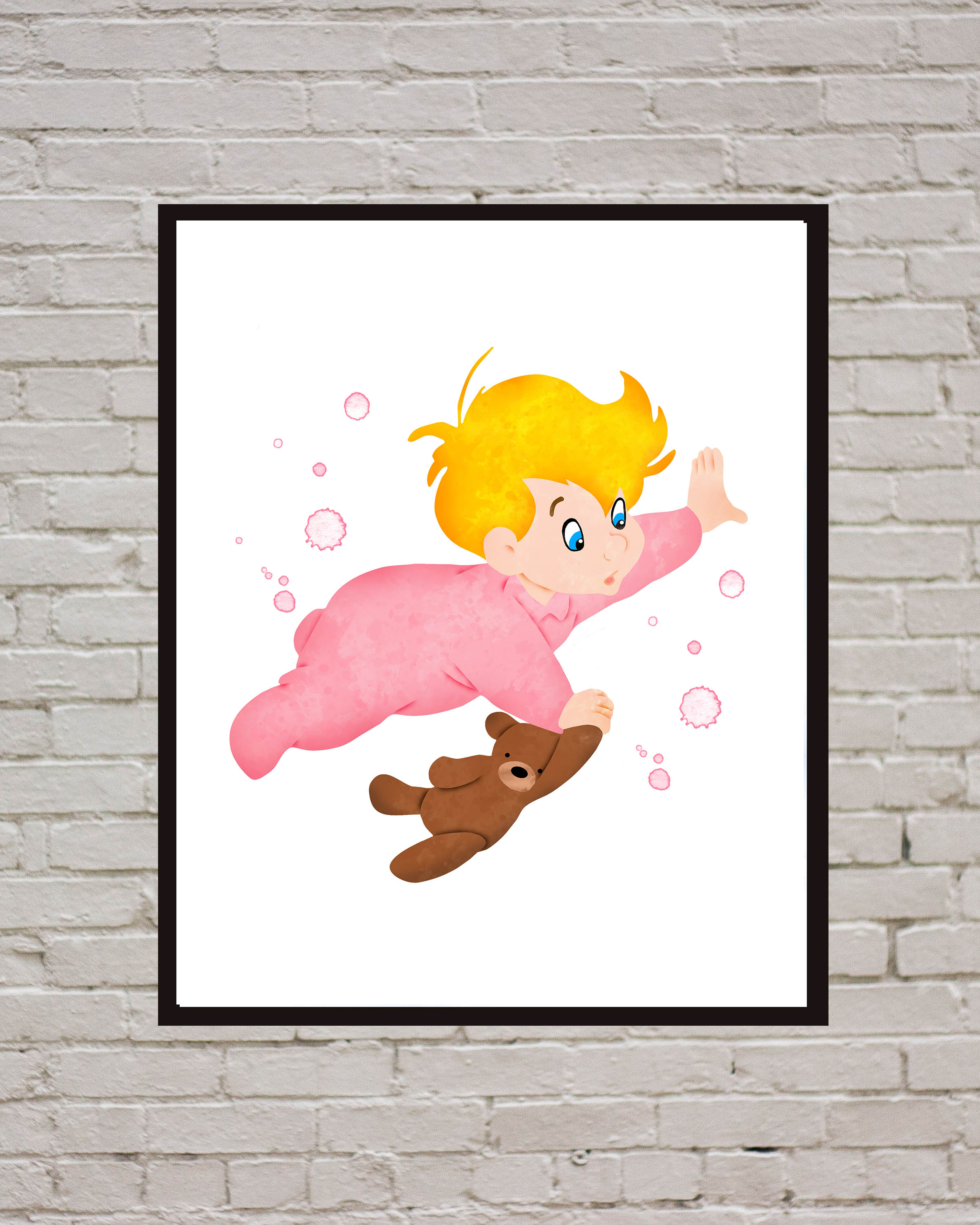 Michael Darling Peter Pan Disney Art Print Digital Files nur | Inspire ...