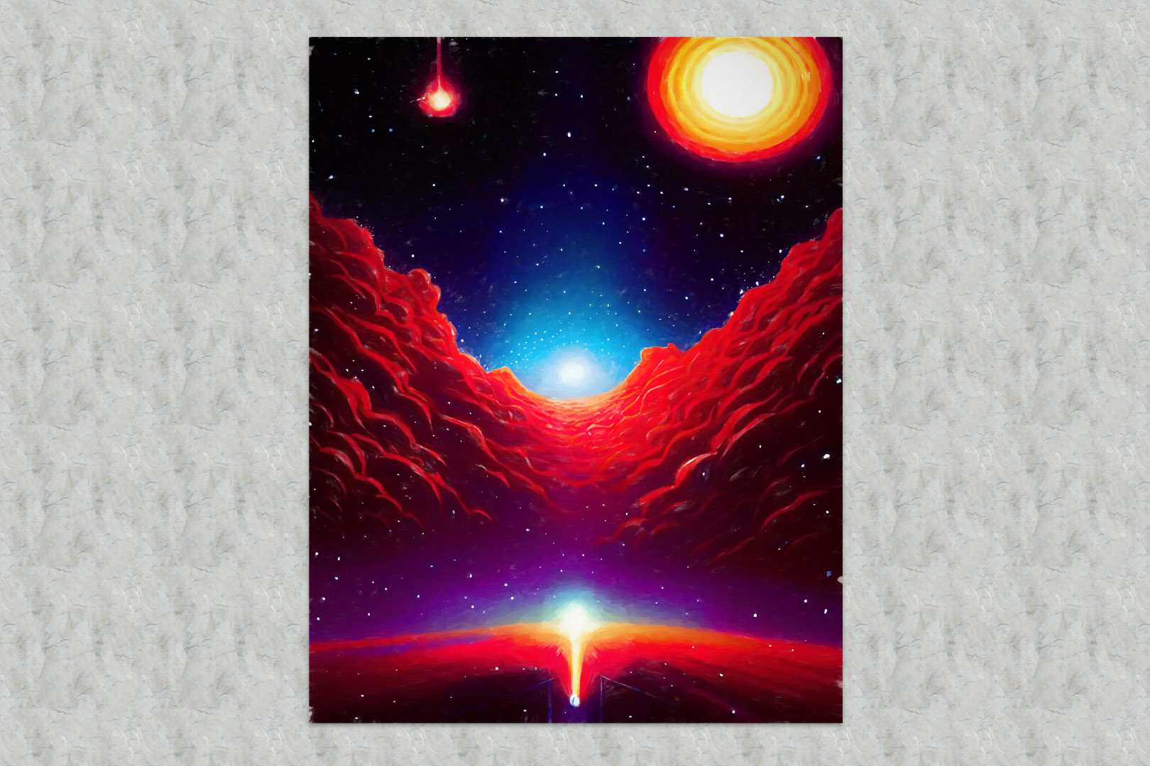 Futuristic Retro space - Inspire Uplift