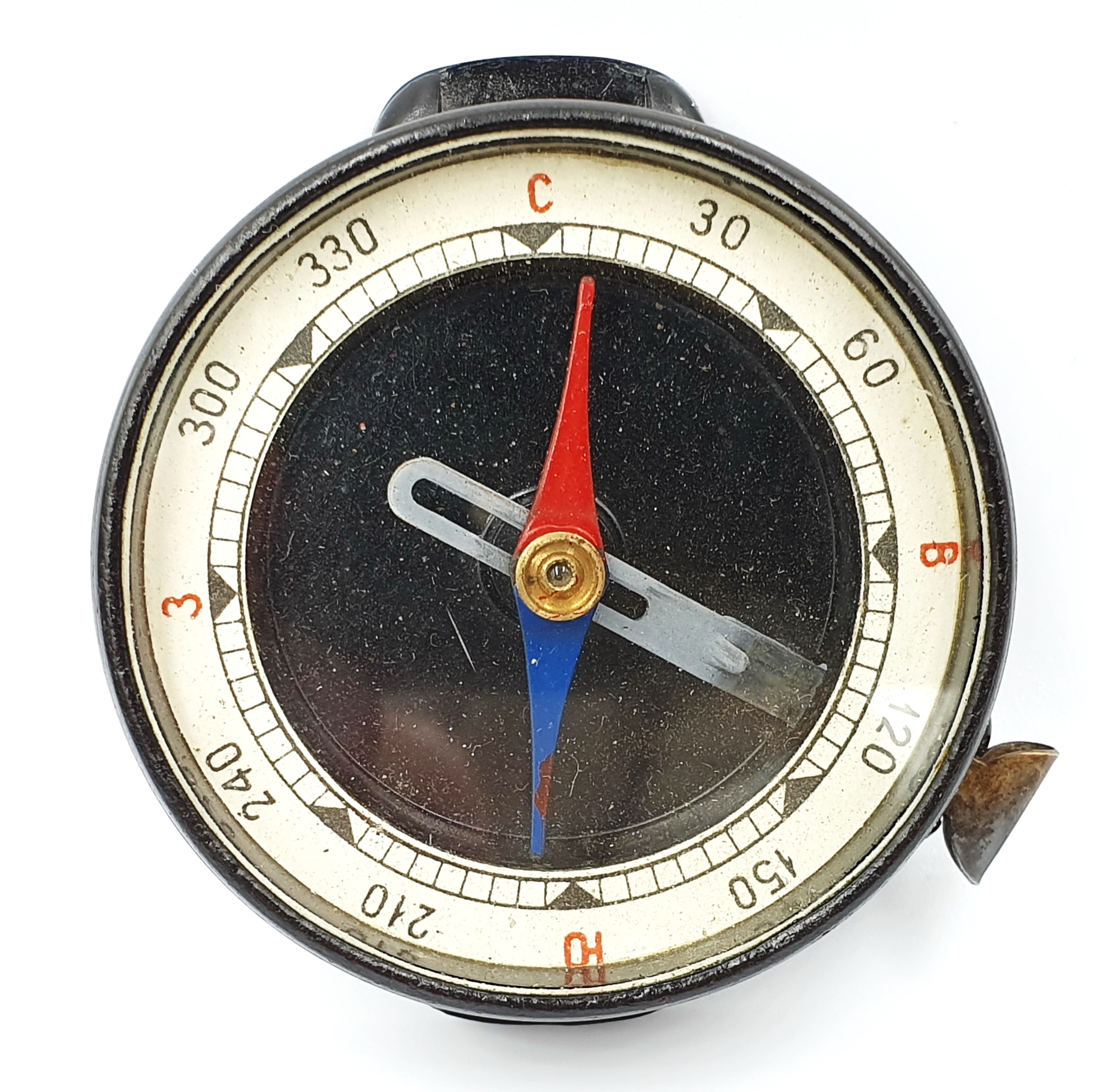 Vintage Bakelite Compass USSR 1950s | Inspire Uplift