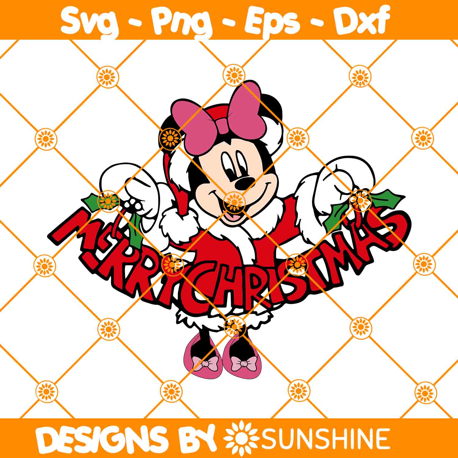 Minnie Mouse Christmas Clipart
