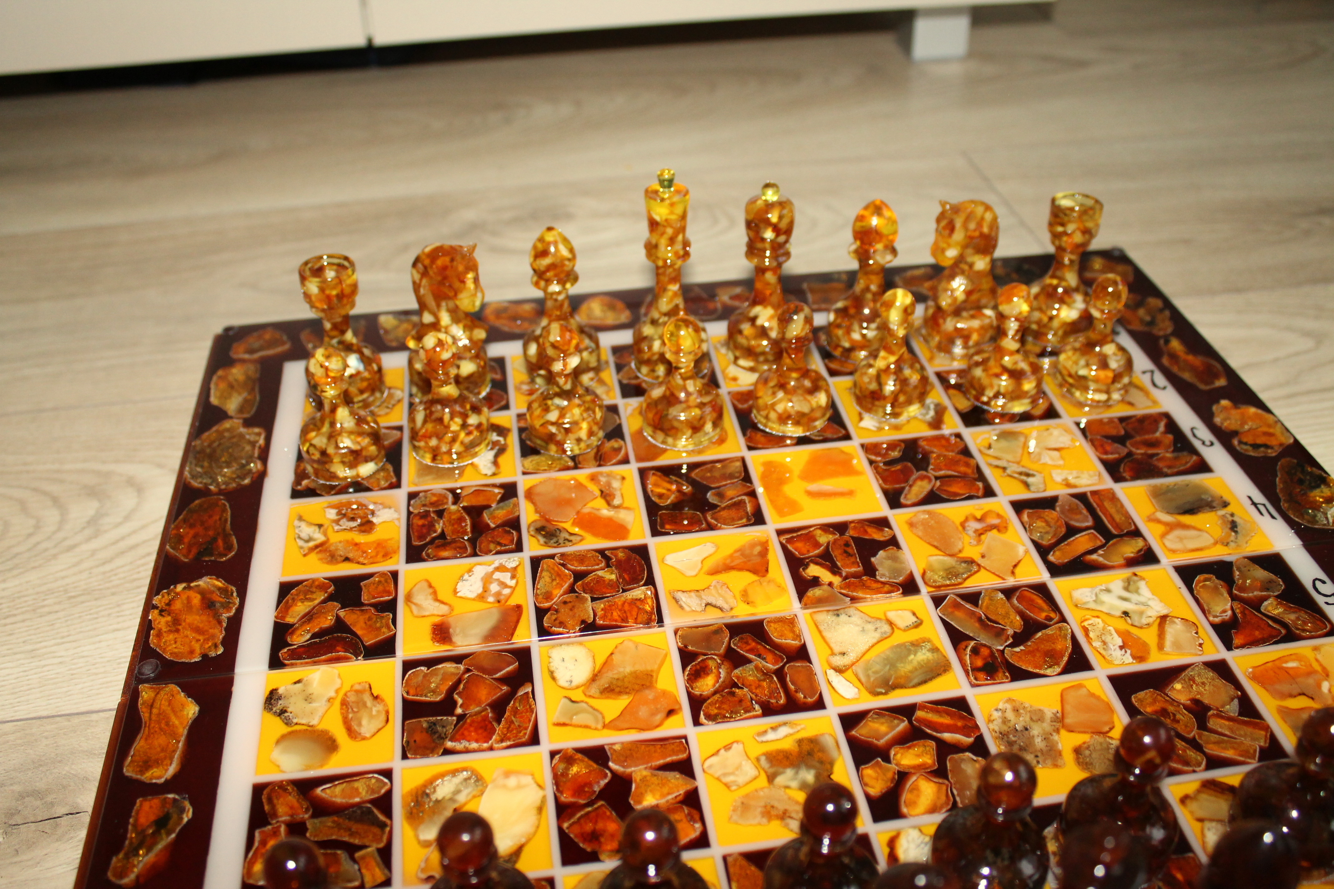 Amber Chess handmade | Inspire Uplift