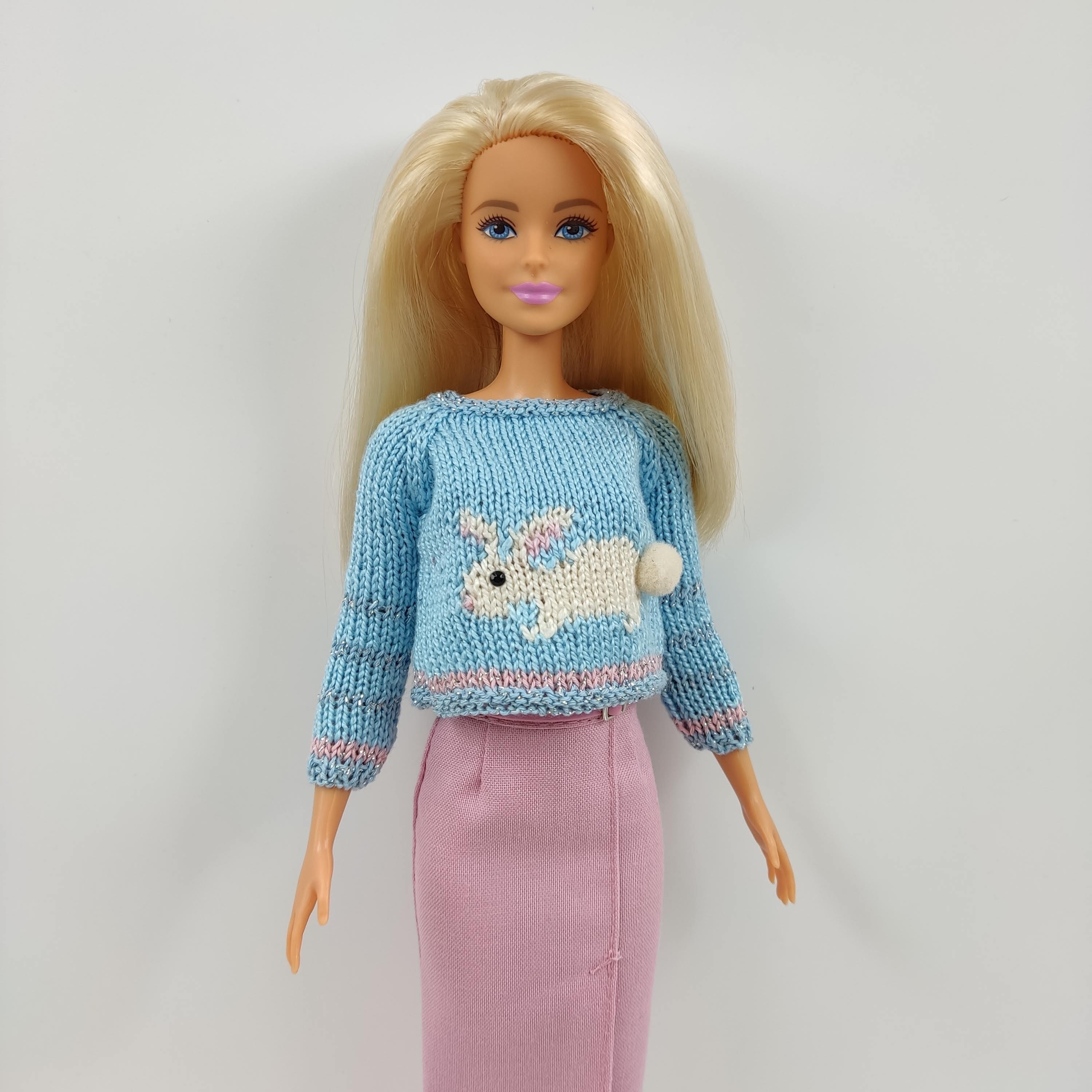 Barbie clothes bunny sweater | Inspire Uplift