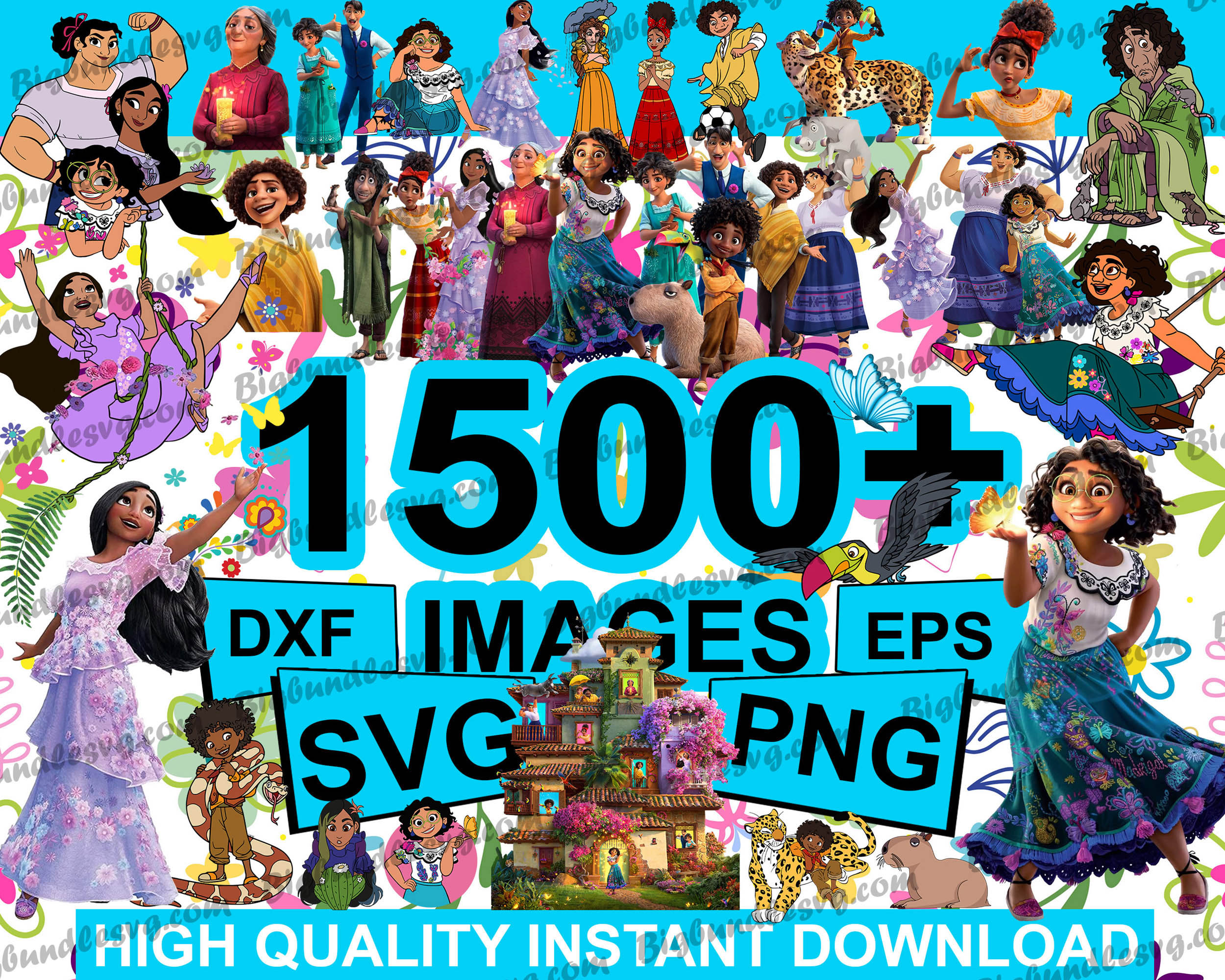 Encanto svg, Encanto Casita Clipart, Mirabel png Instant Dow - Inspire ...