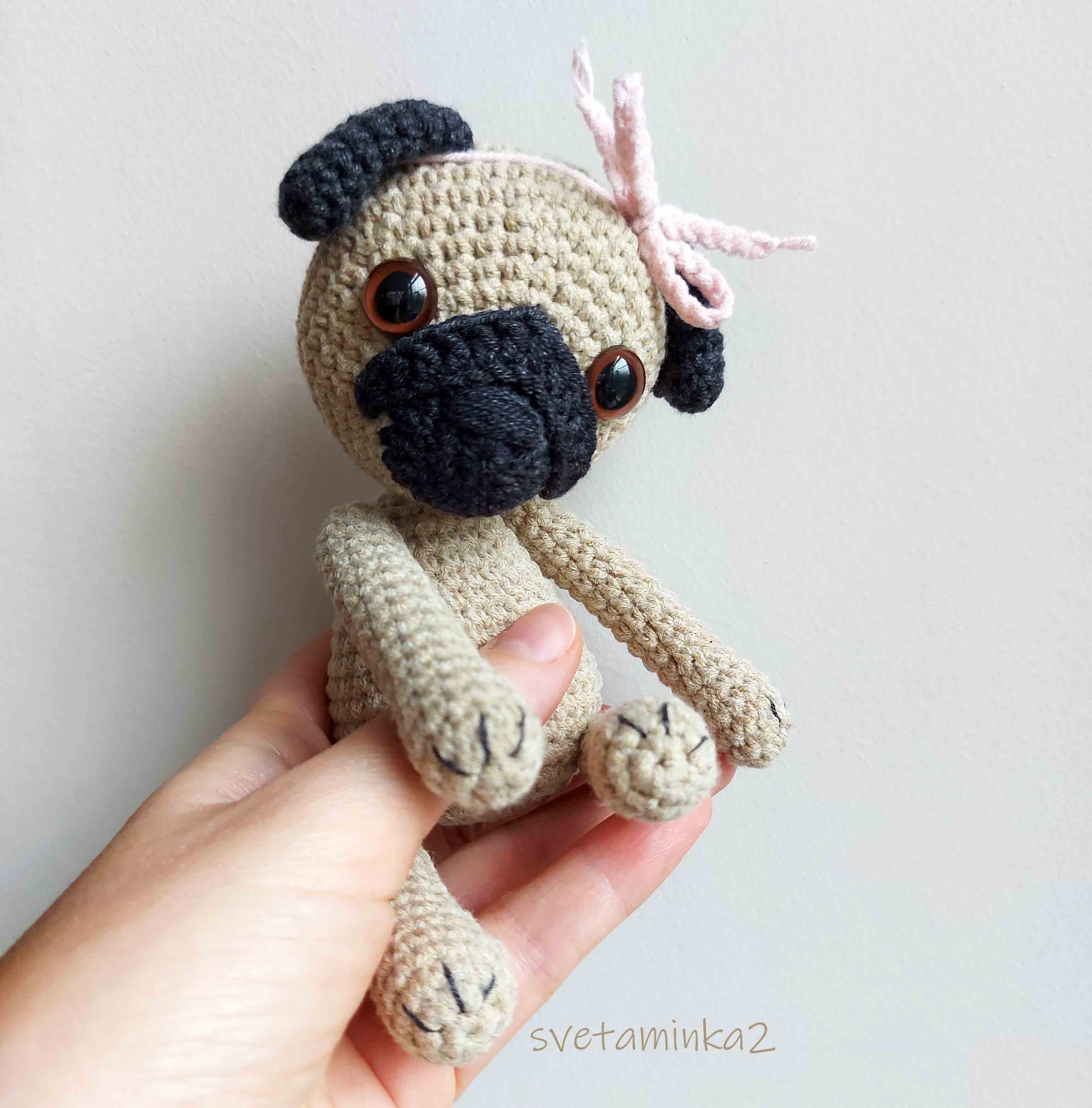 Amigurumi Pug Pattern