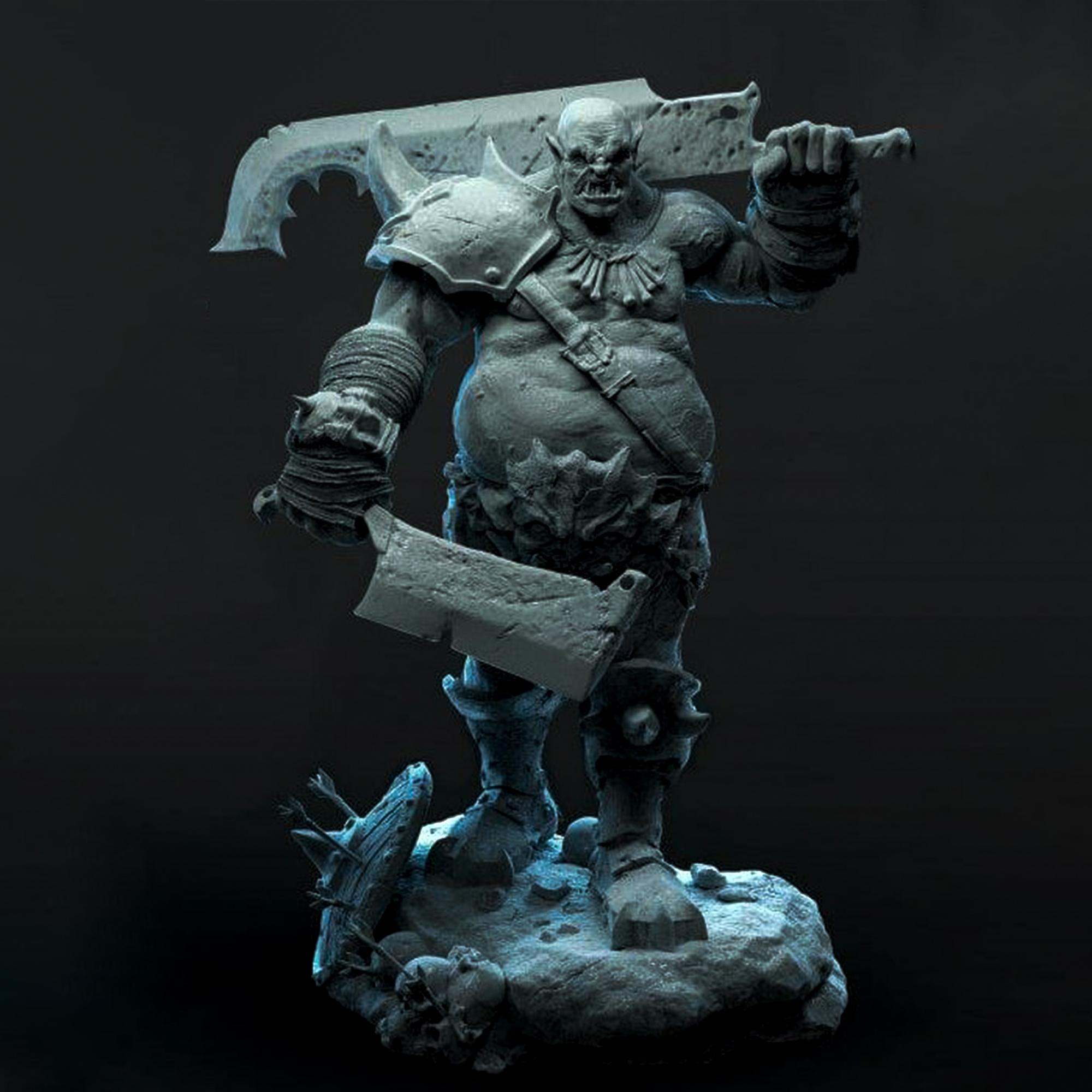 STL file Butcher 3D model fo 3D print | Inspire Uplift