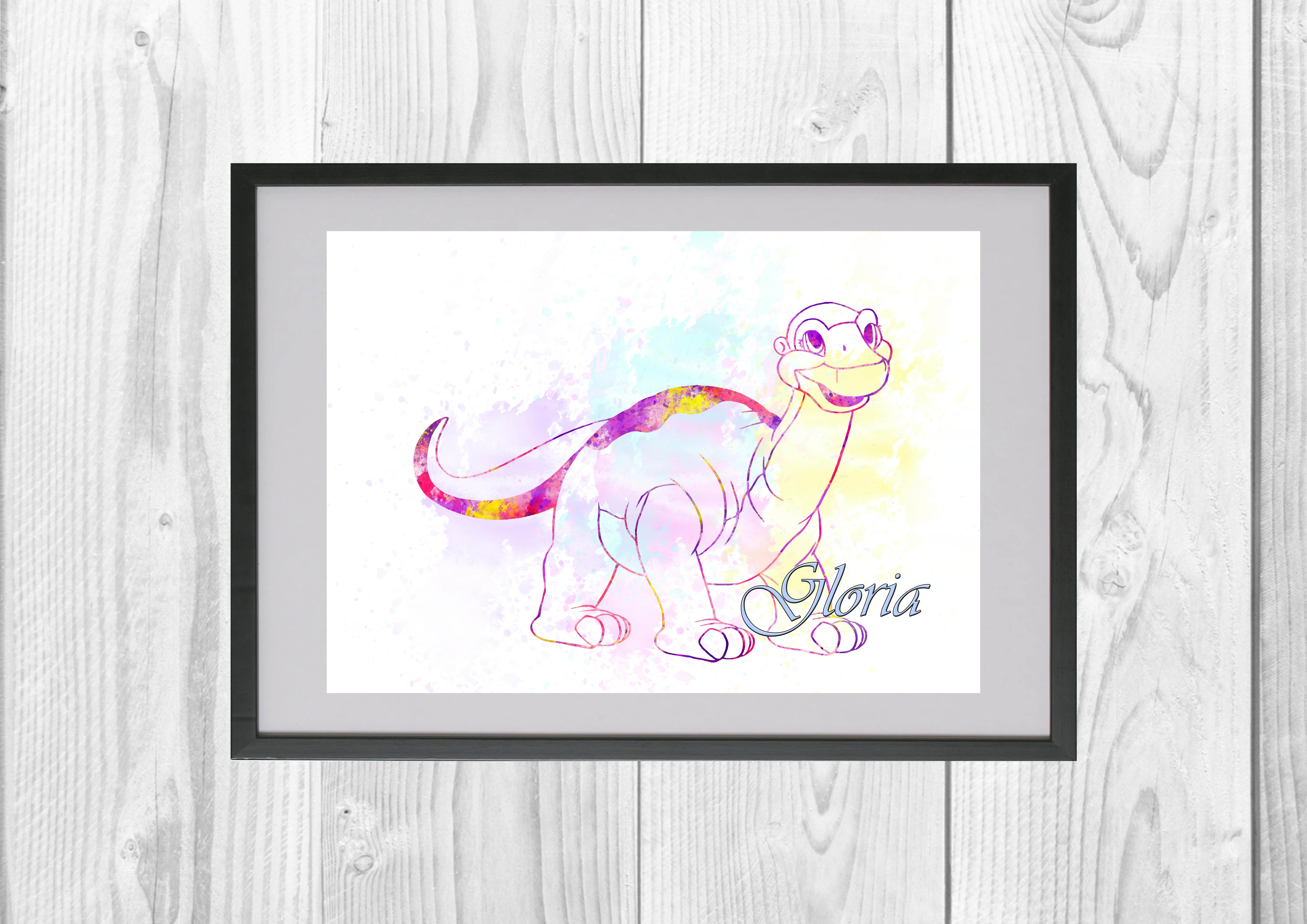 Land Before Time Littlefoot Disney Art Print Digital Files n | Inspire ...