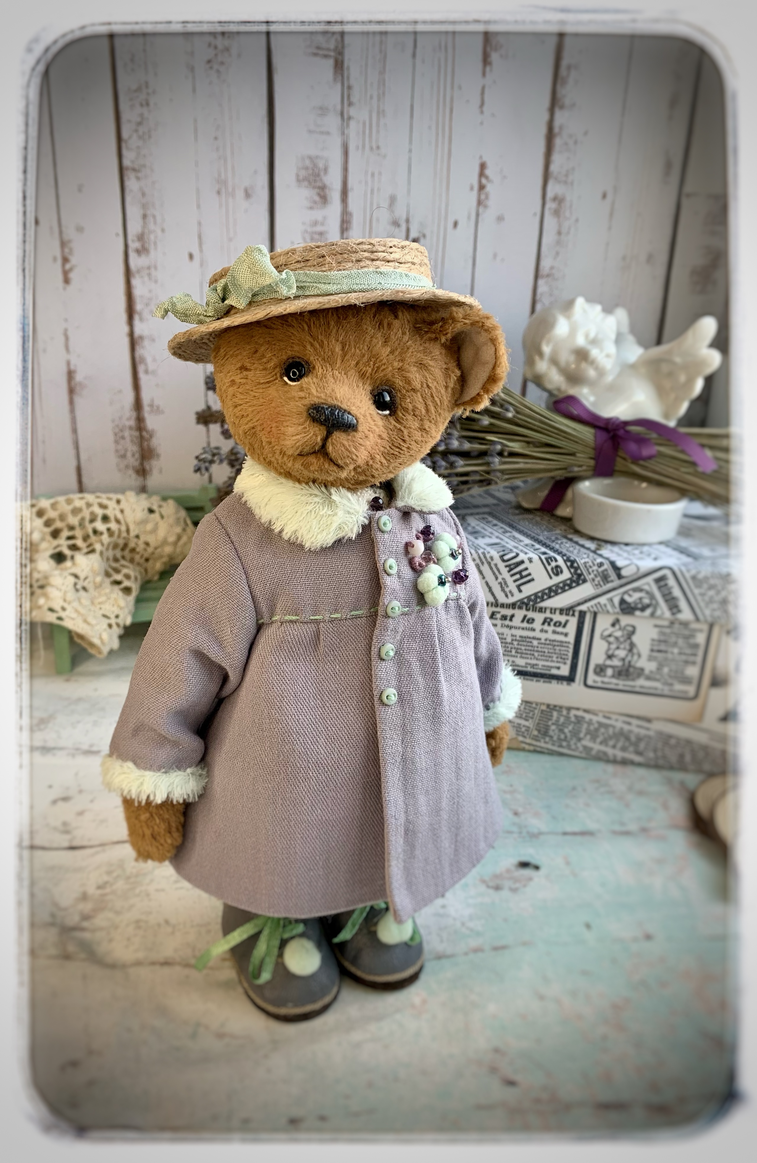 Collectible teddy bear/teddy bear handmade/teddy bear girl/l | Inspire ...