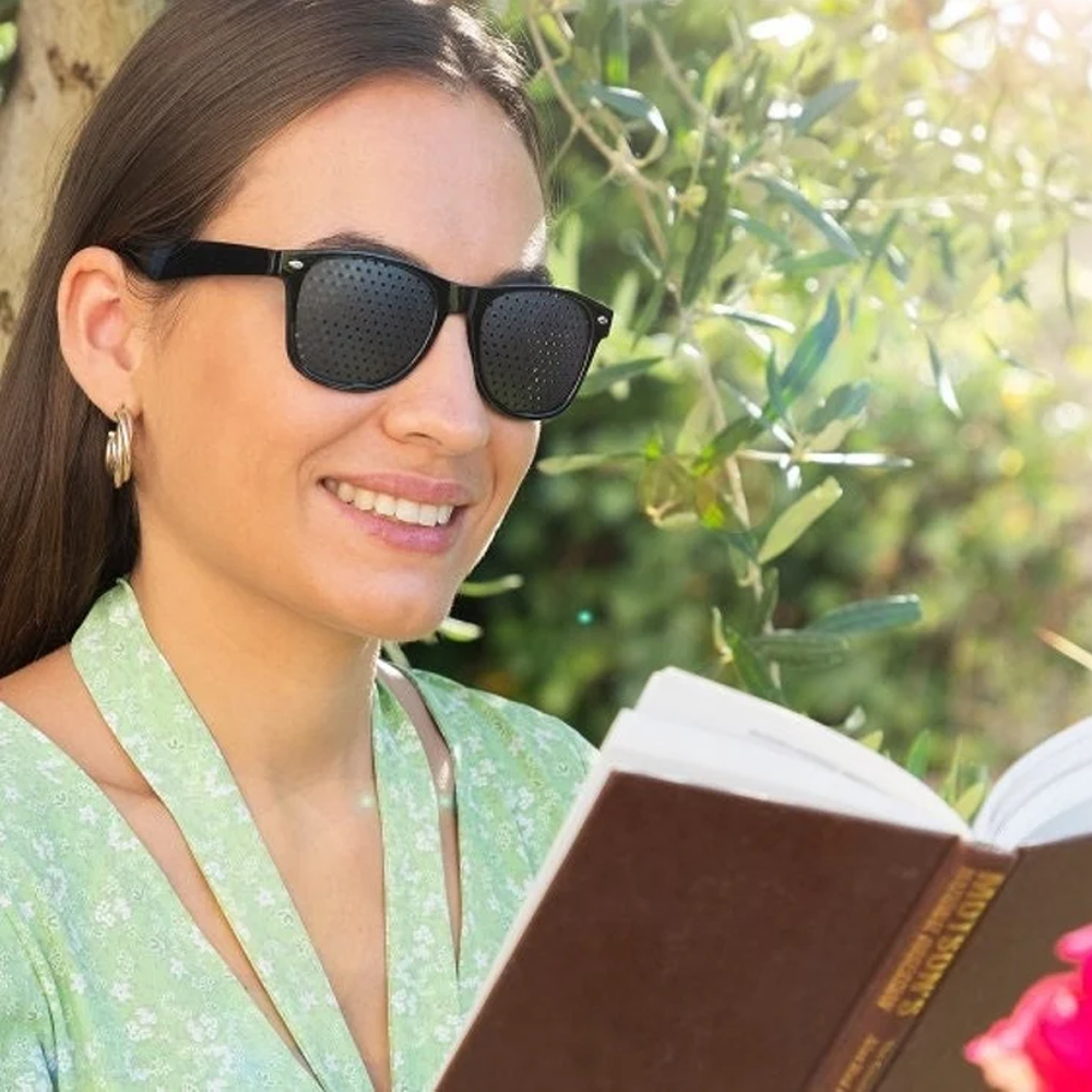 Anti-Myopia Pinhole Glasses | Enhance Vision Naturally | Inspire Uplift