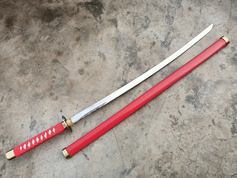 Handmade High Carbon Steel Red Blade Sharpening Real Japanes | Inspire ...