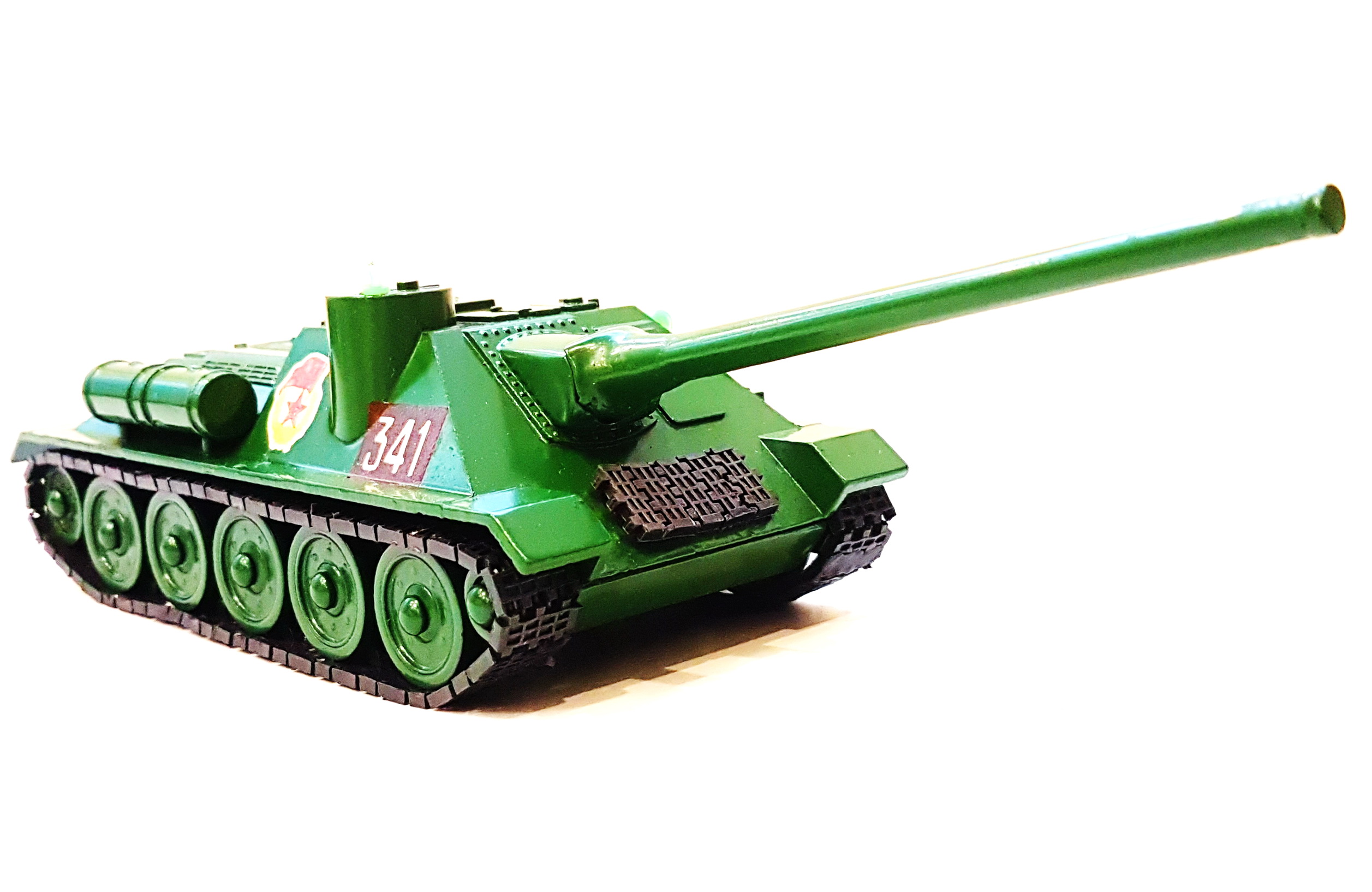 USSR SU-100 Tank Howitzers gun Toy model 1/43 Soviet Armor V | Inspire ...