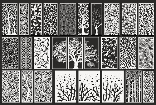 Digital Template Cnc Router Files Cnc Panel Wall Files for W | Inspire ...