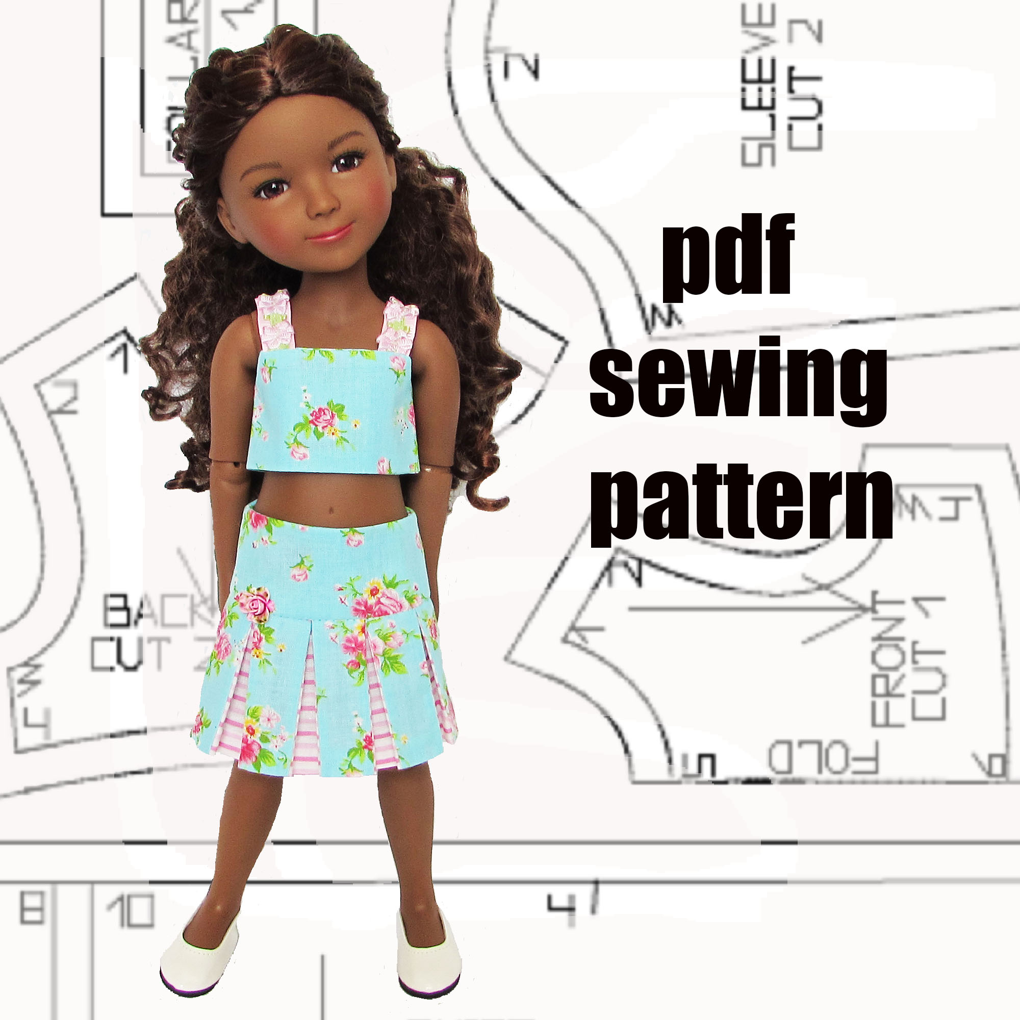 Simple Top Sleeveless Sewing Pattern | Inspire Uplift