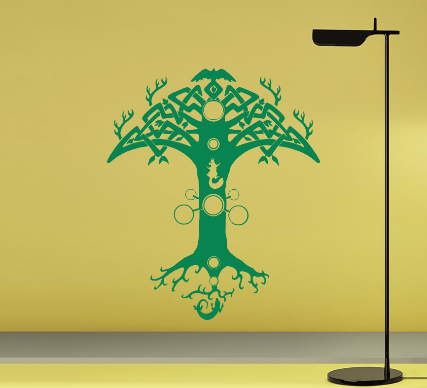 Ancient Symbols Of The Vikings, Tree Yggdrasil, Tree Of Life - Inspire ...