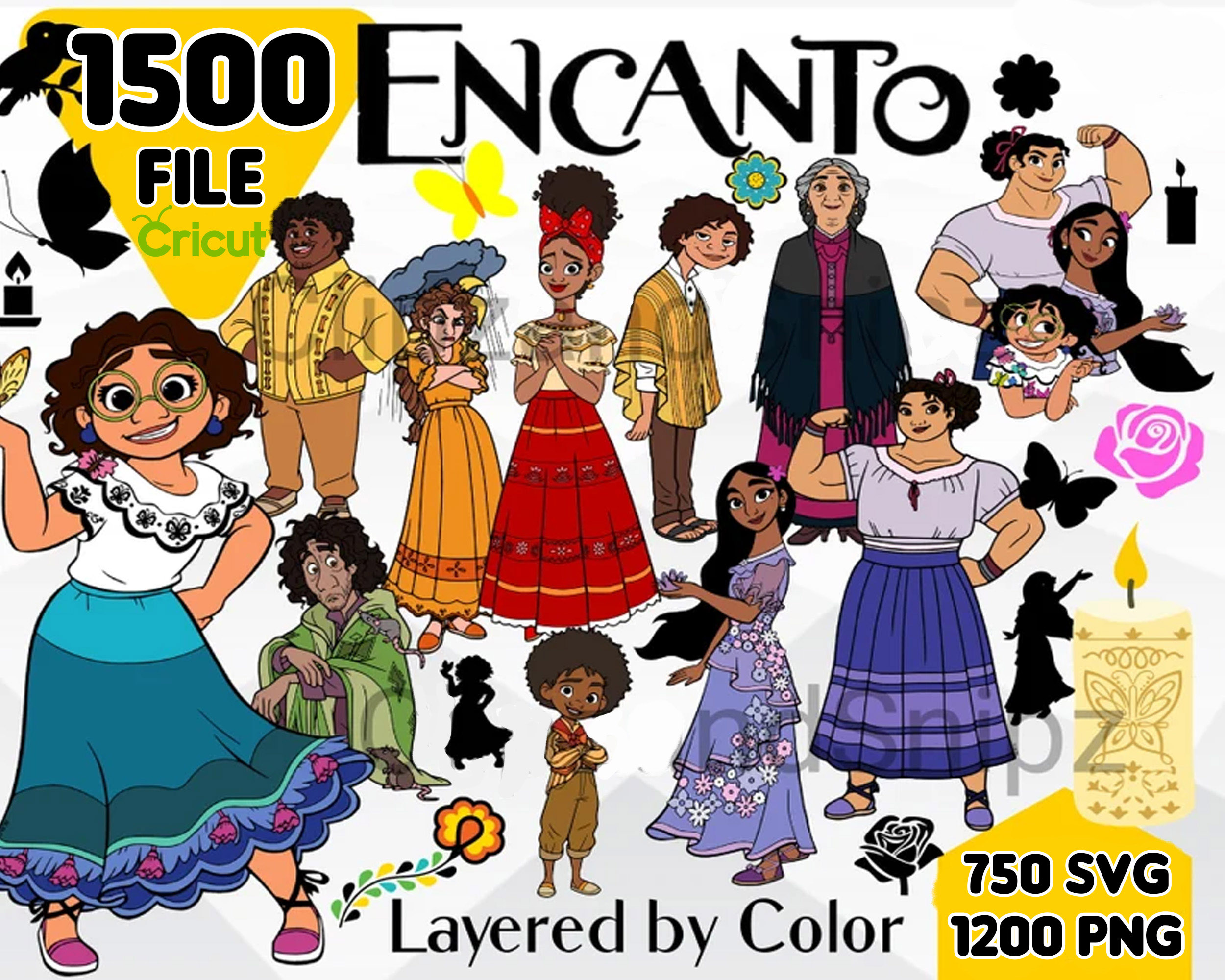 Encanto svg bundle - Digital download - Inspire Uplift