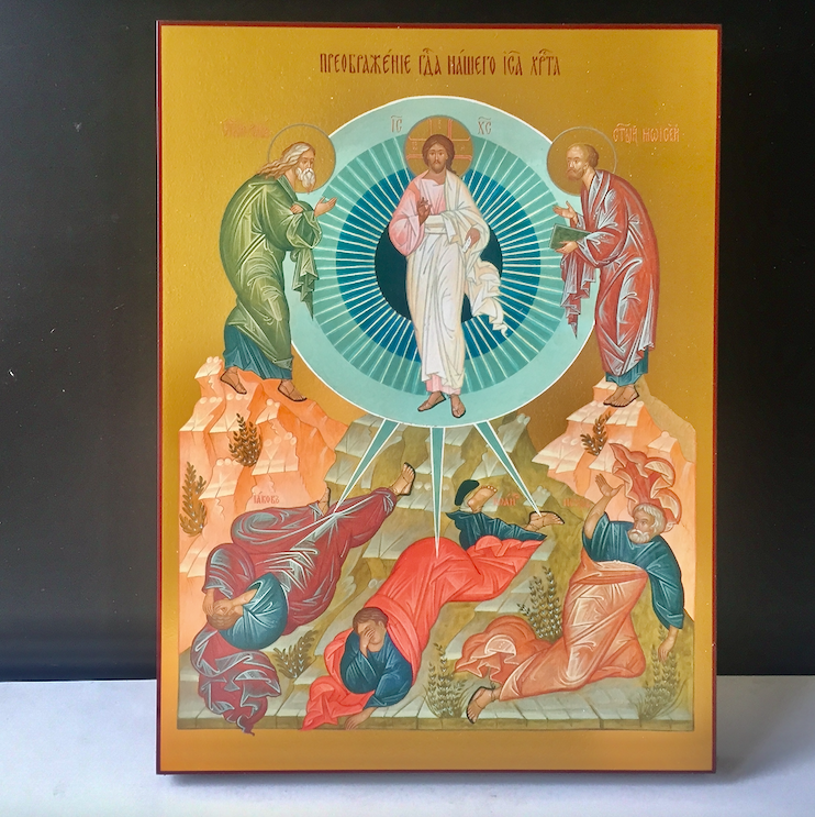 Transfiguration of Christ | High quality serigraph icon on | Inspire Uplift