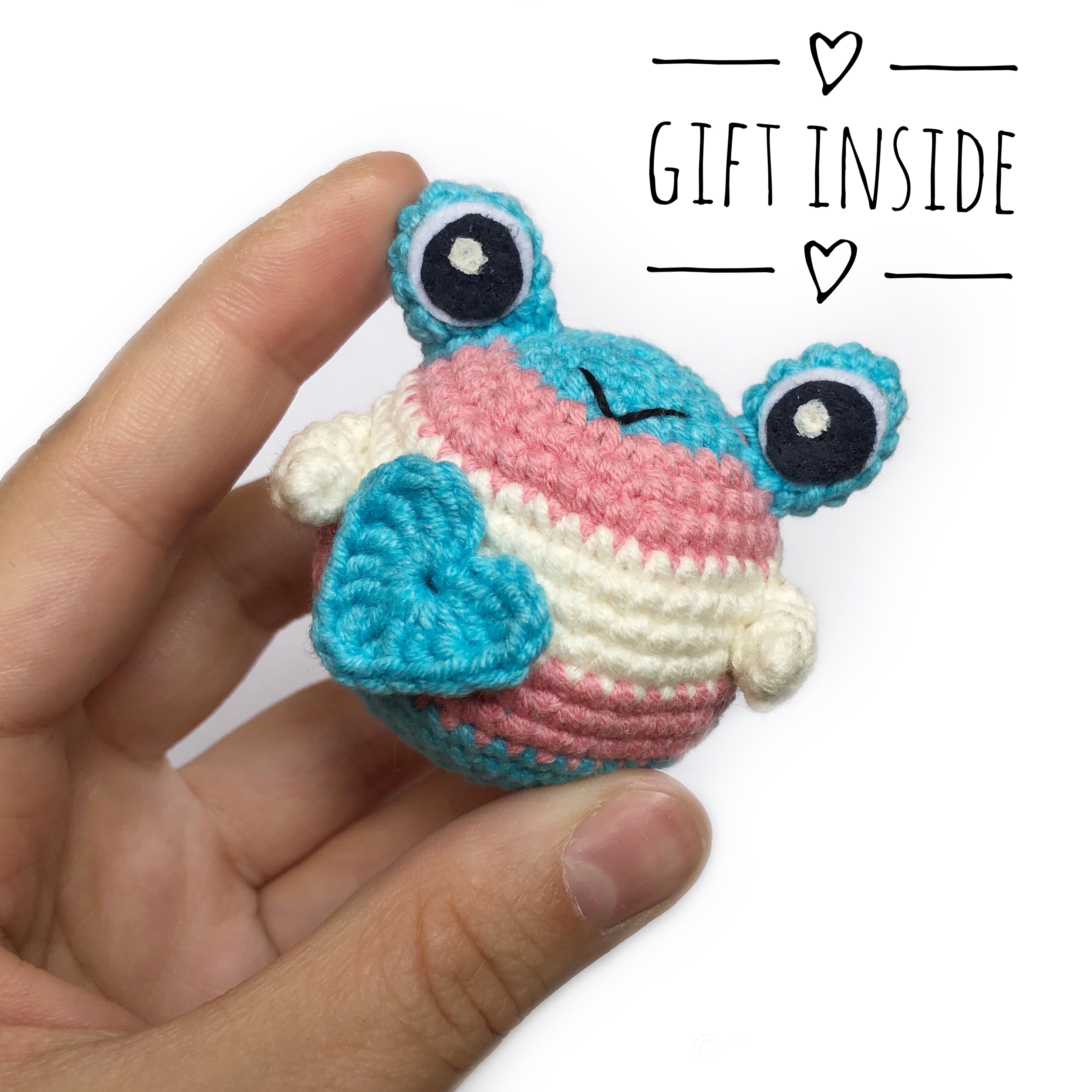 Transgender frog crochet | Transgender plush | Transgender g | Inspire ...