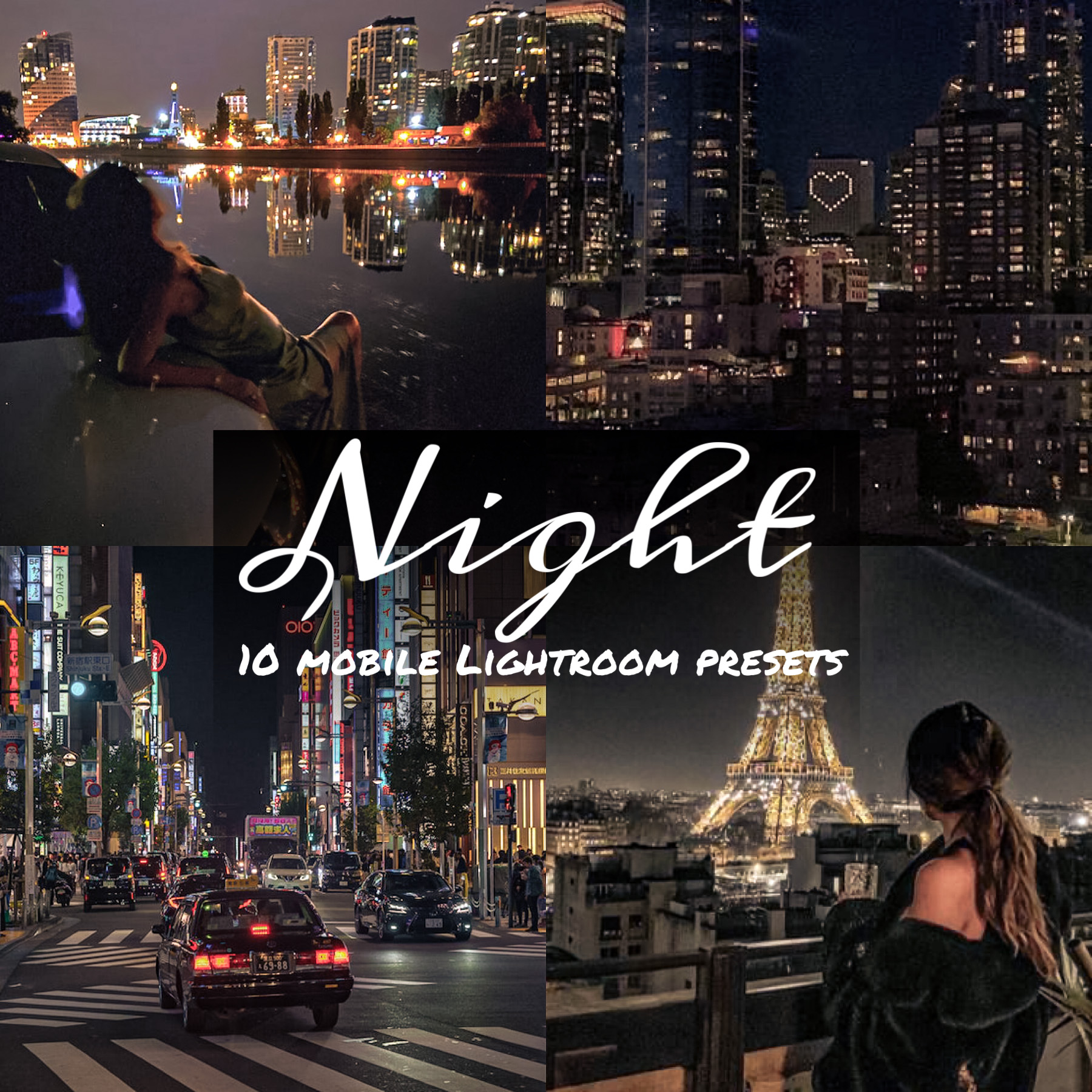 Night Presets, Mobile Lightroom presets, | Inspire Uplift