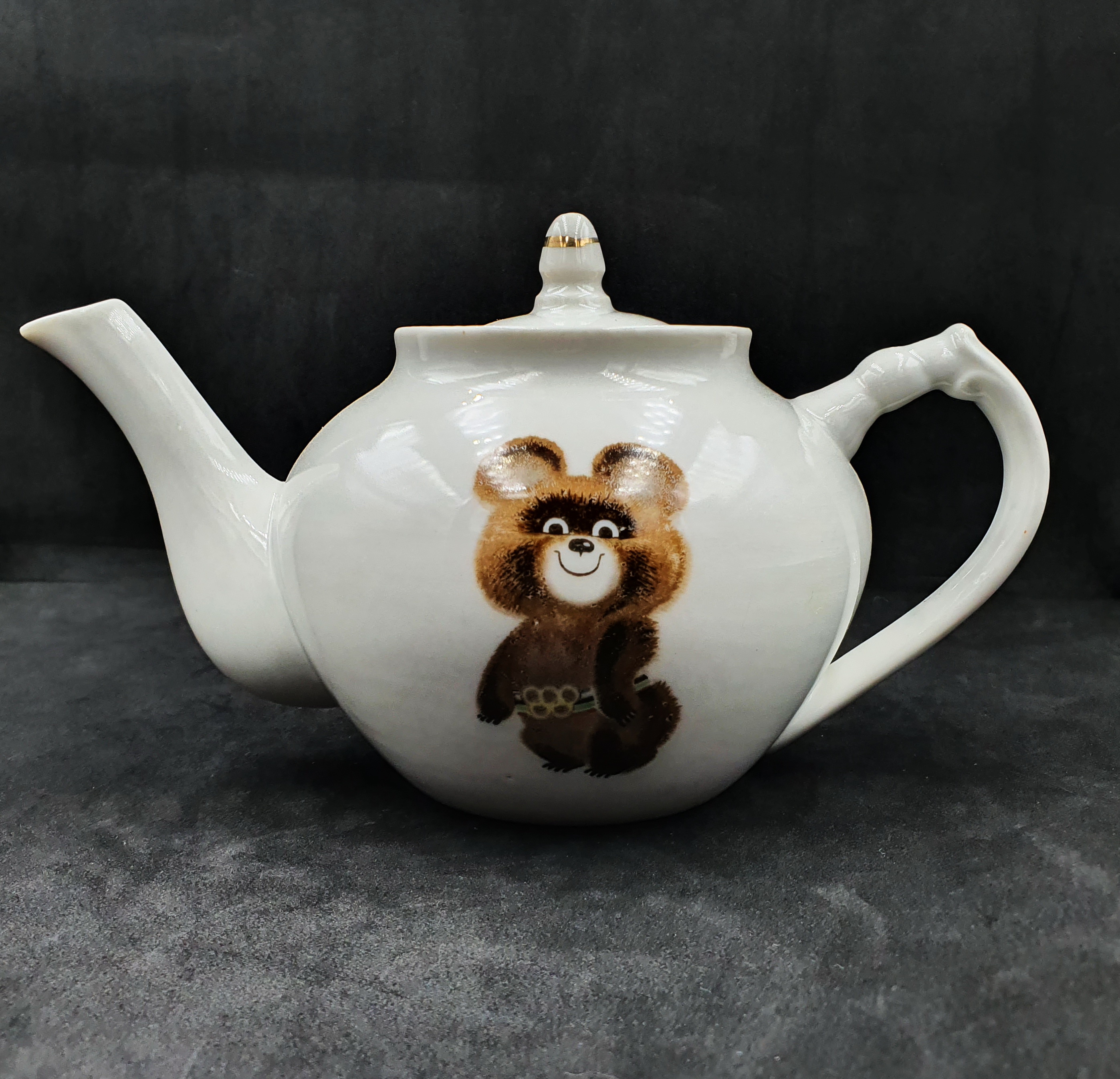 Porcelain Teapot BEAR MISHA USSR Olympic Games in Moscow 198 | Inspire ...