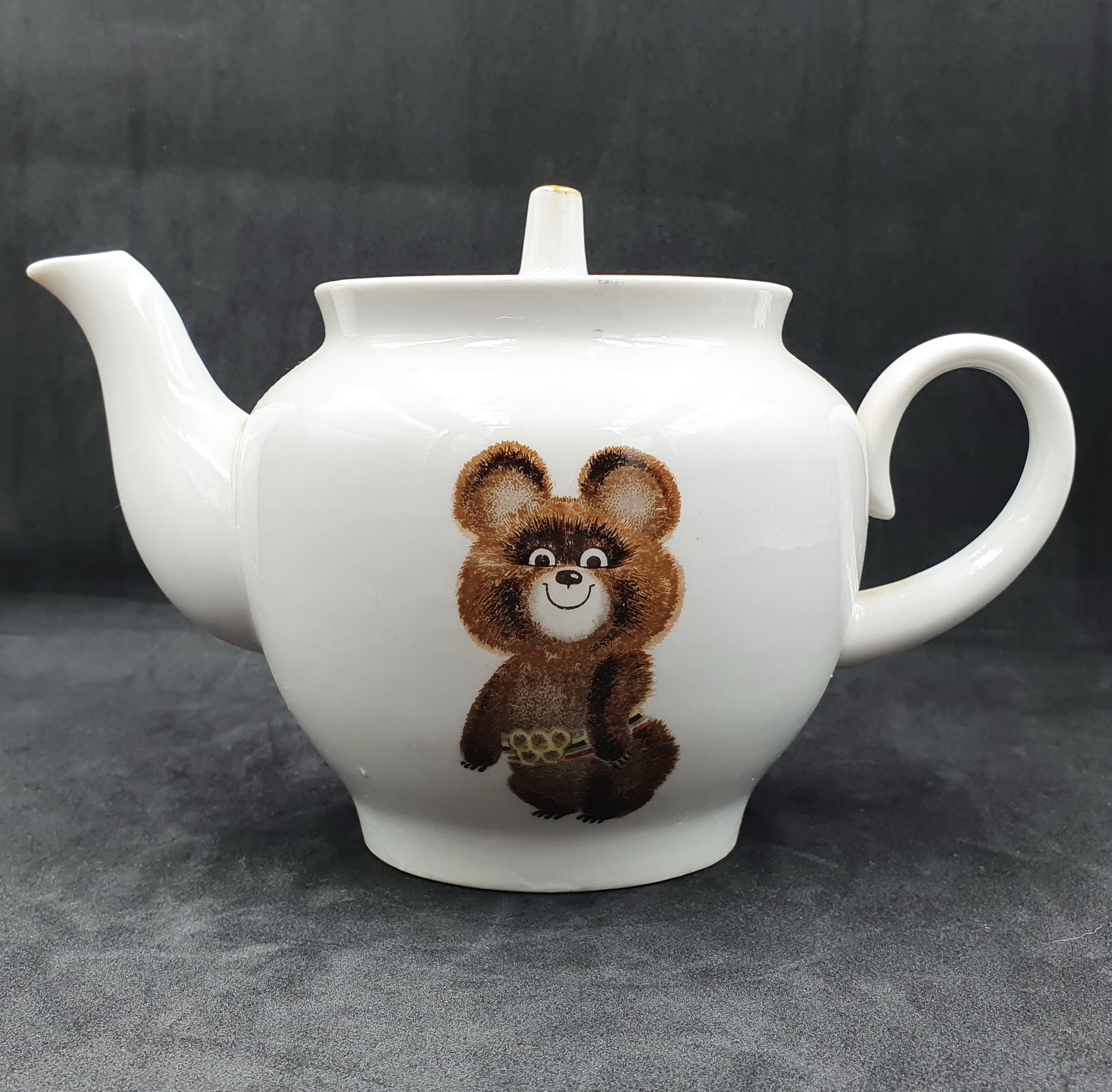 Porcelain Teapot BEAR MISHA Olympic Games in Moscow USSR 198 | Inspire ...