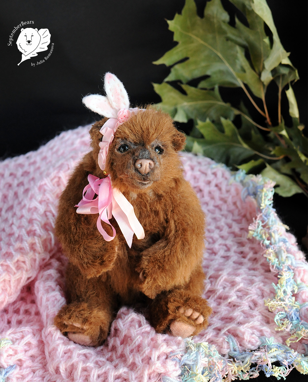 Realistic toy bear cub Biba | Inspire Uplift