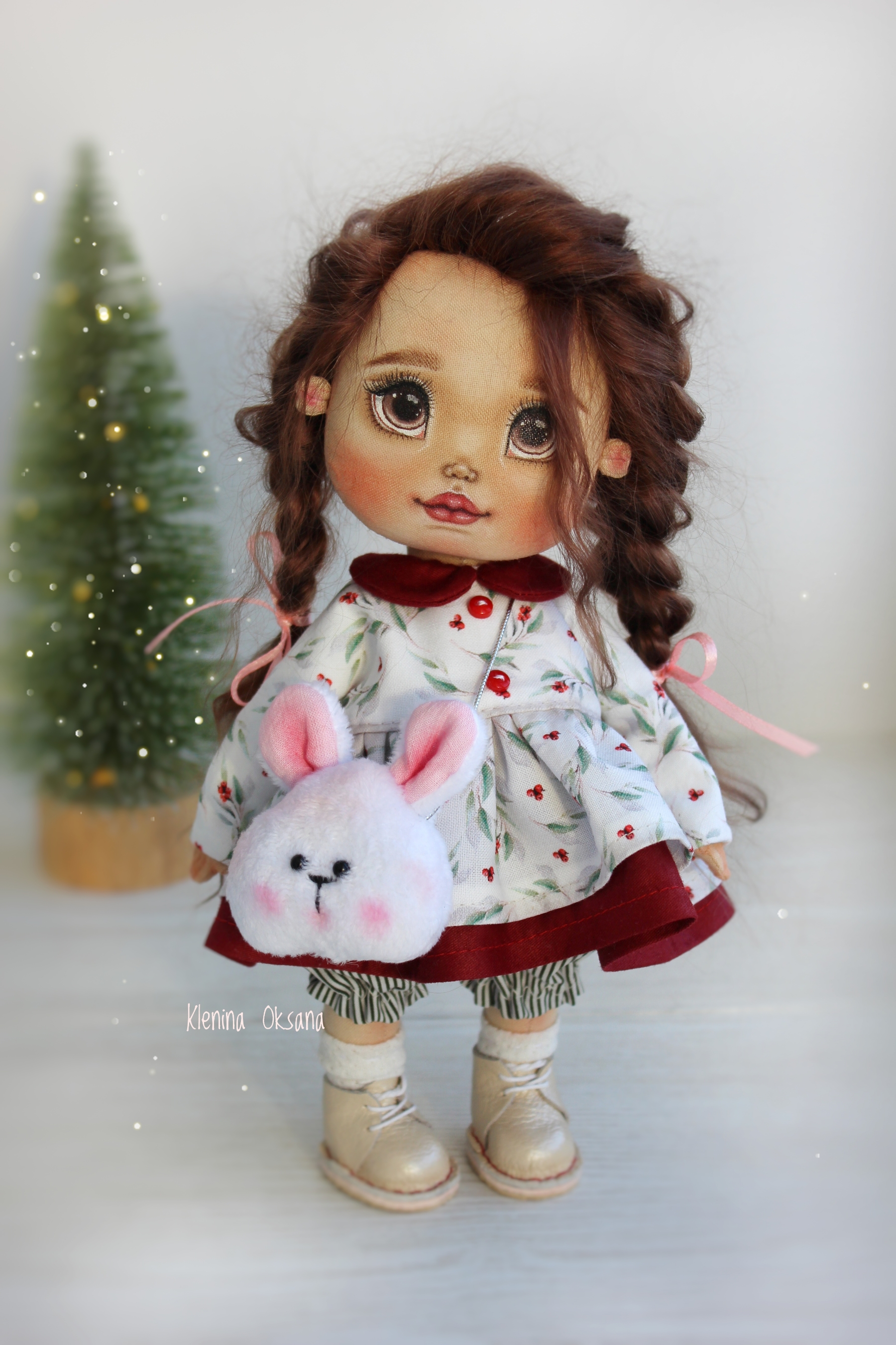 Rag doll Cloth doll Textile doll Tilda doll Handmade fabric | Inspire ...
