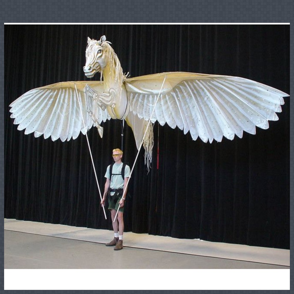 Props for show - Theatrical figure - horse puppet - made to | Inspire ...