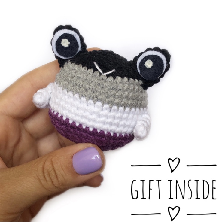 Asexual frog | Ace frog | Asexual plush | Asexual pride | As - Inspire ...