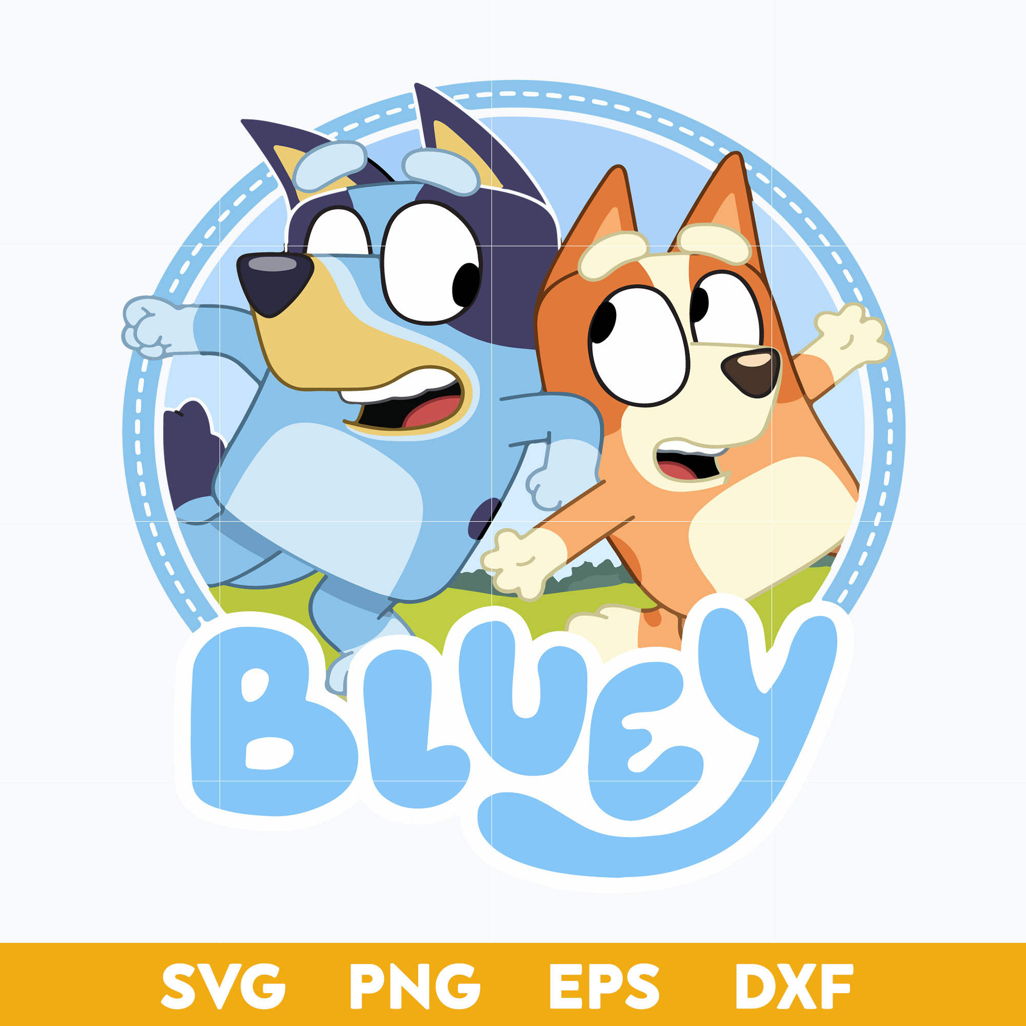 Bluey Svg Instant Download Bluey SVG Bluey PNG Bluey Cricut Bluey