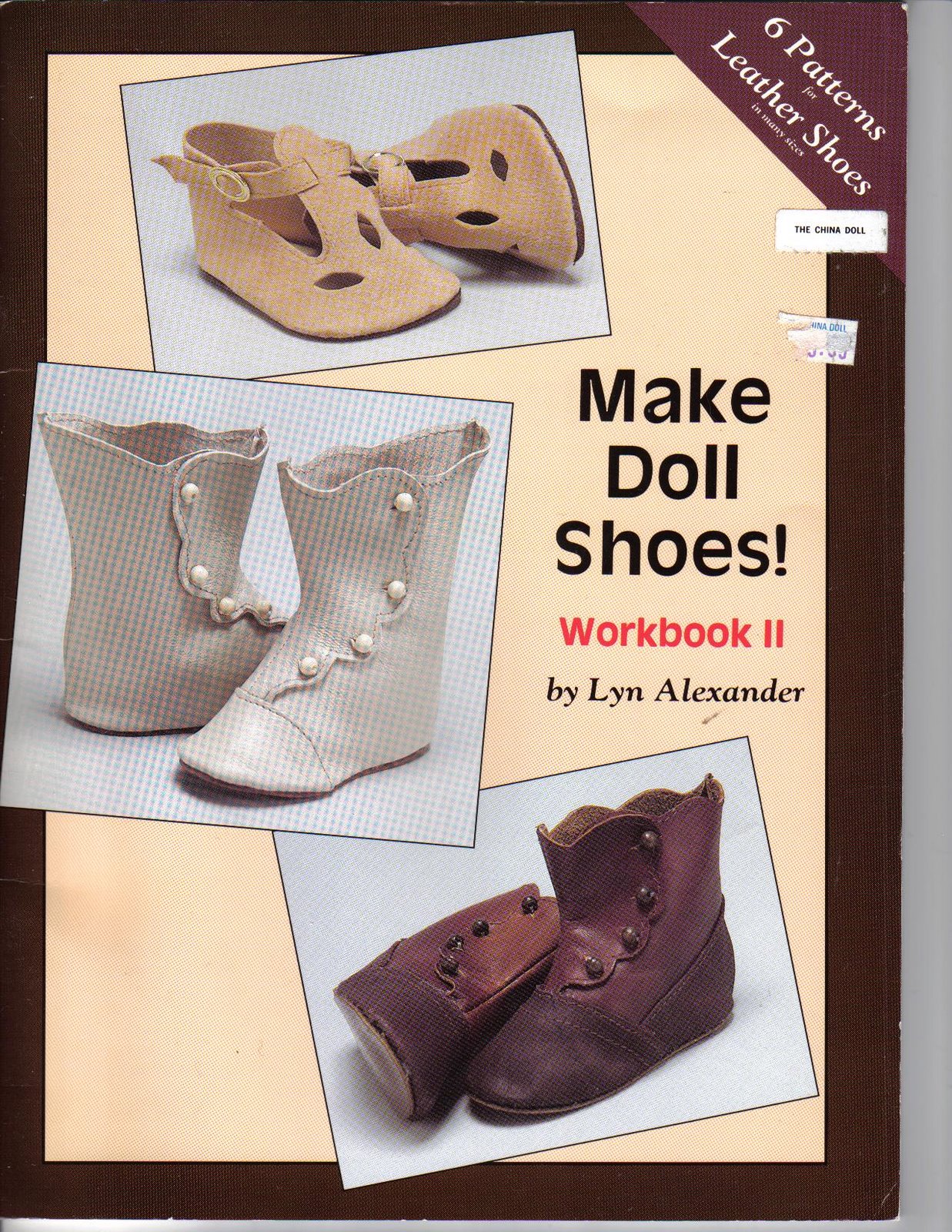 PDF copy Vintage Sewing Patterns Book Make Doll Shoes \ Work | Inspire ...
