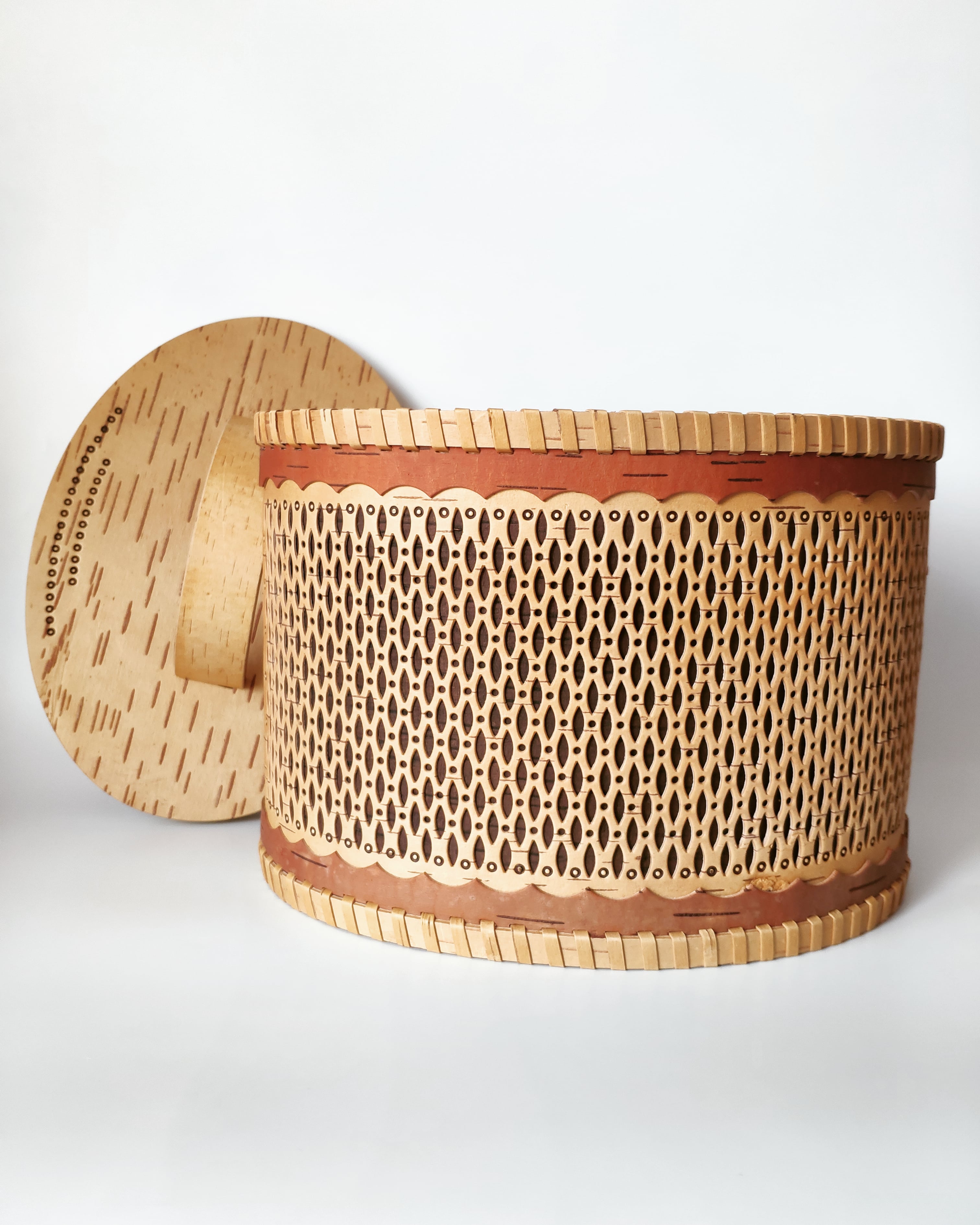 Birch bark box, large birch bark bread box - Inspire Uplift