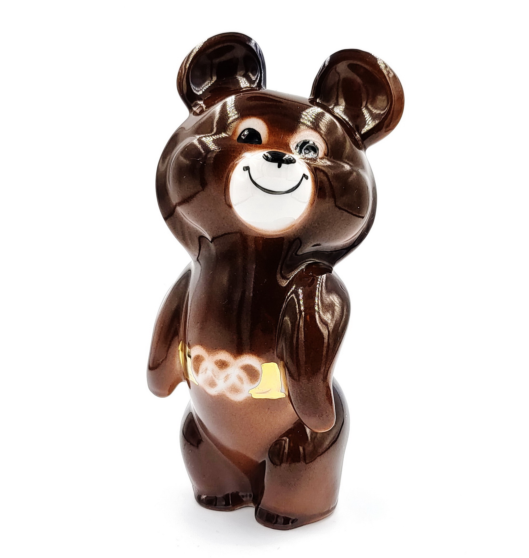 Porcelain Figurine Bear MISHA mascot USSR Olympic Games Mosc | Inspire ...