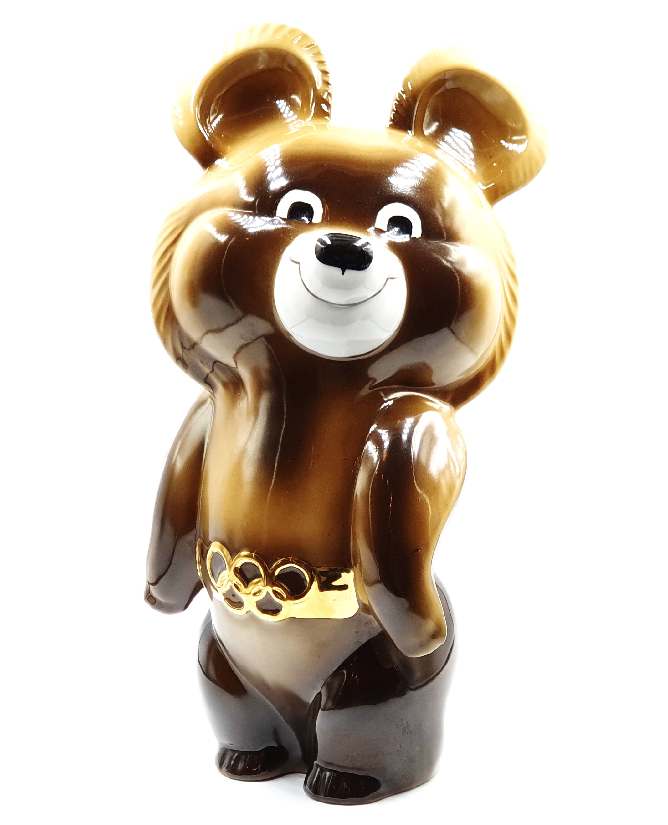 Porcelain Figurine Bear MISHA mascot USSR Olympic Games Mosc | Inspire ...